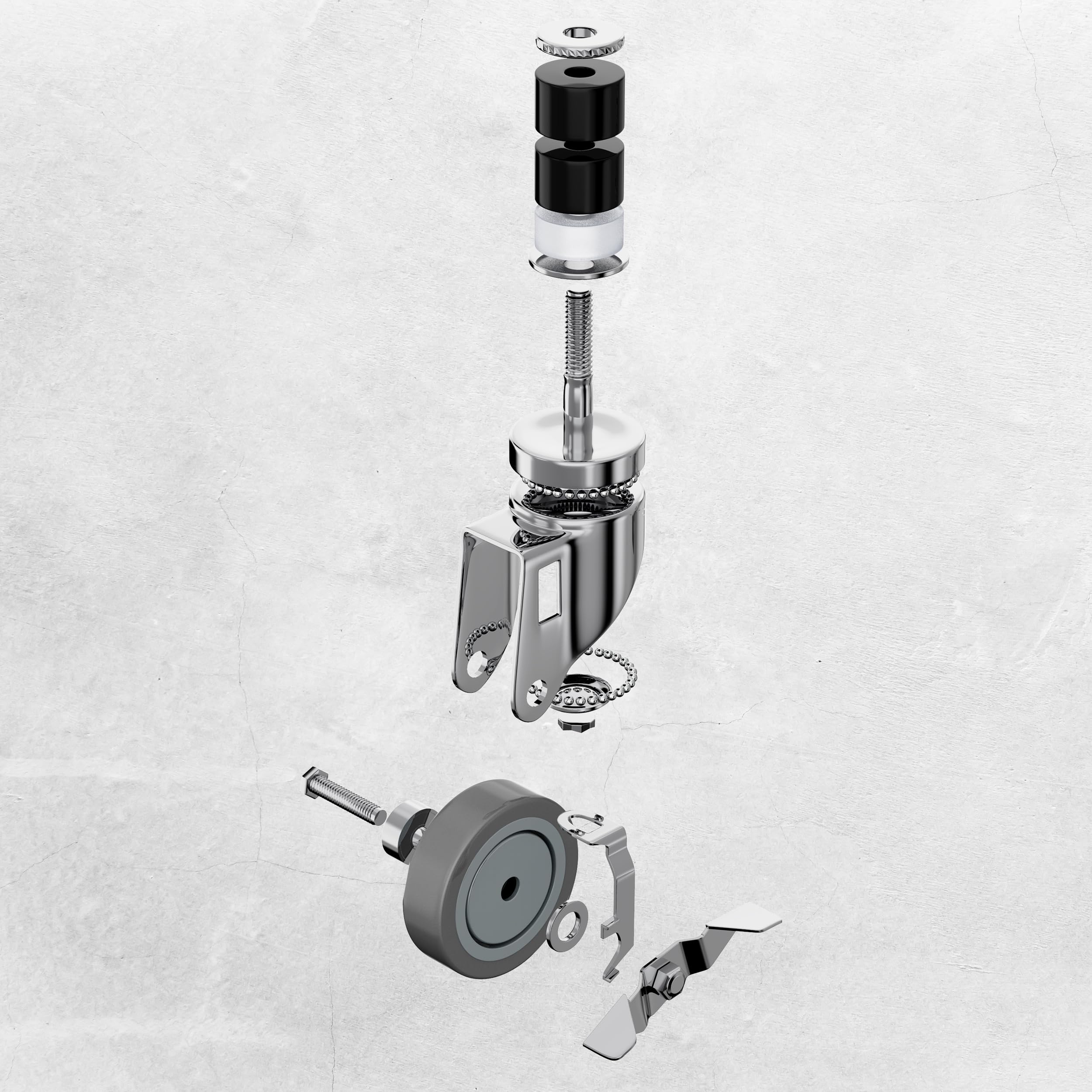 Snapklik.com : Table Casters, Table Wheels, Set Of 4, Folding Tables ...