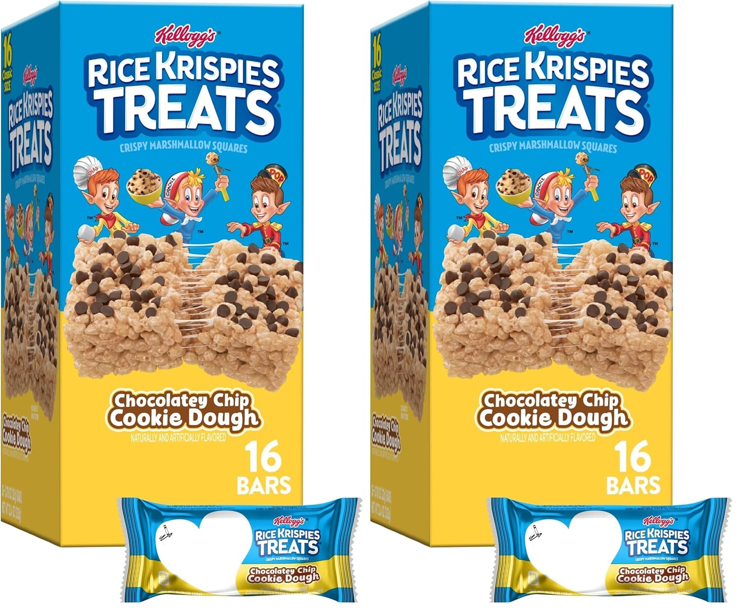 Amazon.com : Rice Krispies Treats Marshmallow Snack Bars, Lunch Snacks ...