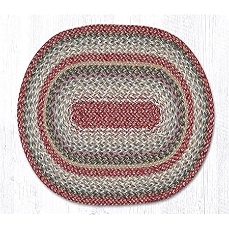 Amazon.com: Earth Rugs C-9-93 Black and Tan 20x30 Oval Braided Rug, 20 ...