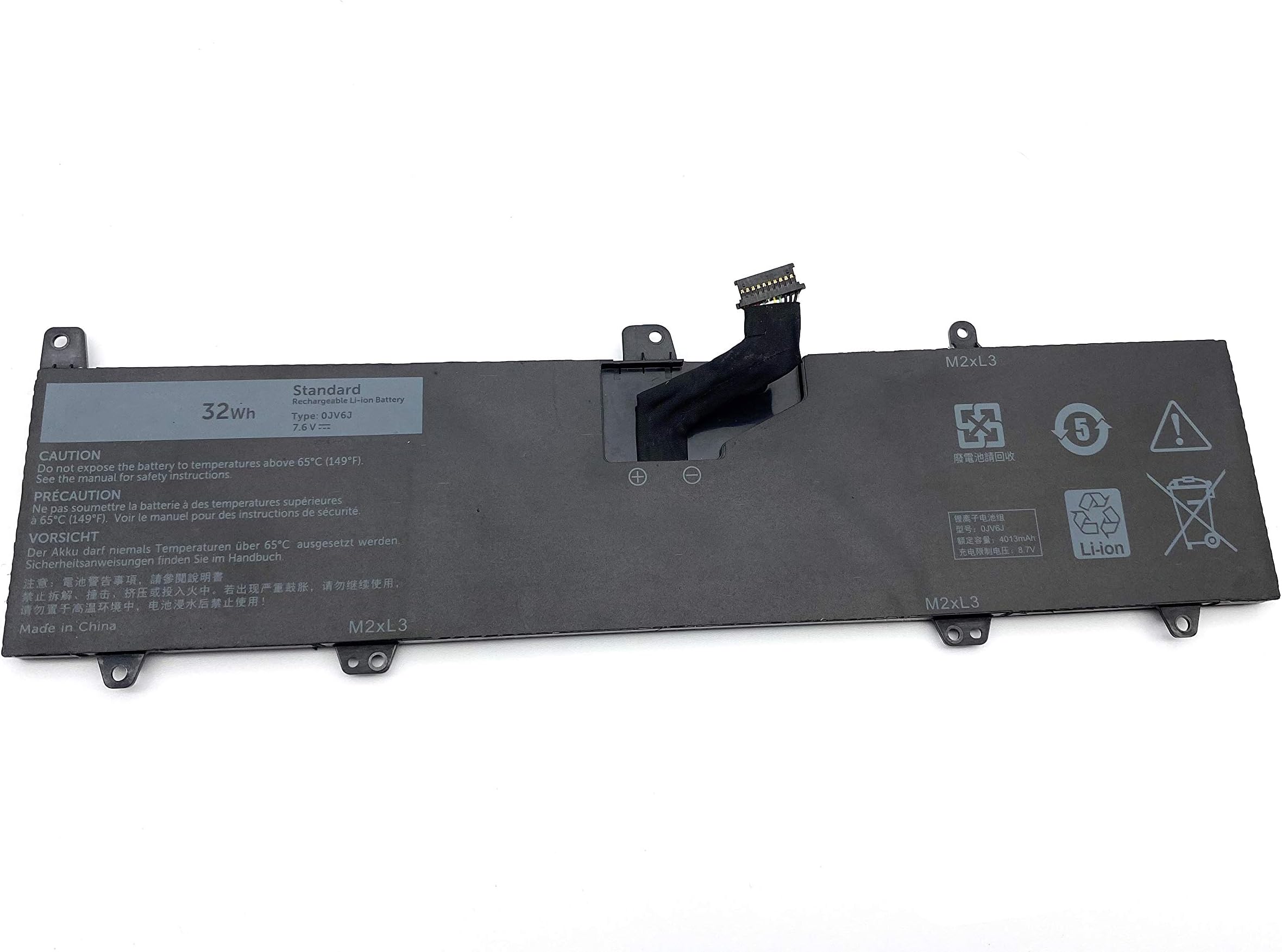 Amazon.com: RDSJ 0JV6J Laptop Battery for Dell Inspiron 11 3000 3162 ...