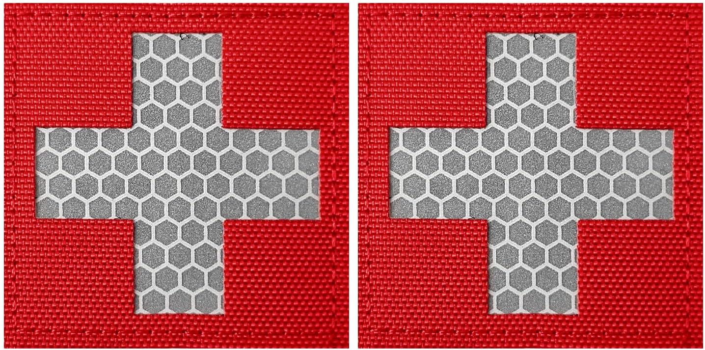 Amazon.com: Mini Medical Cross IFAK First Aid Tiny Patch [Red, White ...