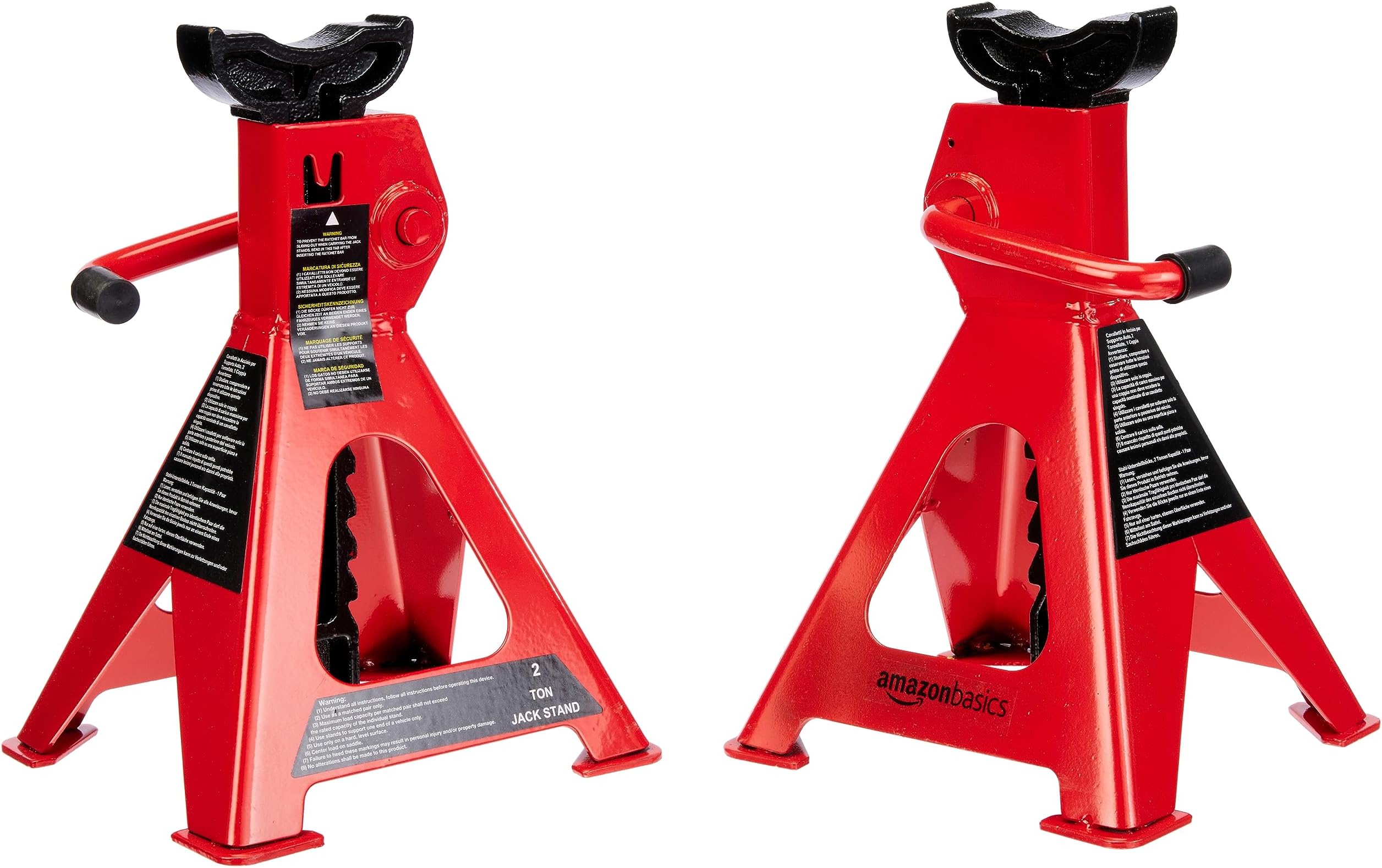 amazon basics Steel Jack Stands with 2 Ton Capacity : Amazon.in: Car ...