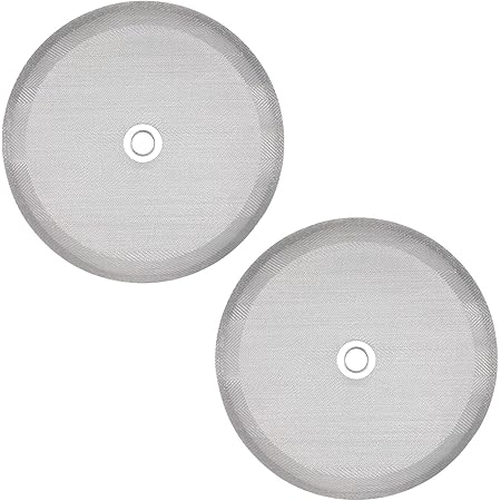 2 Pack French Press Cafetiere Coffee Filter Mesh - 4 Inch/10cm ...