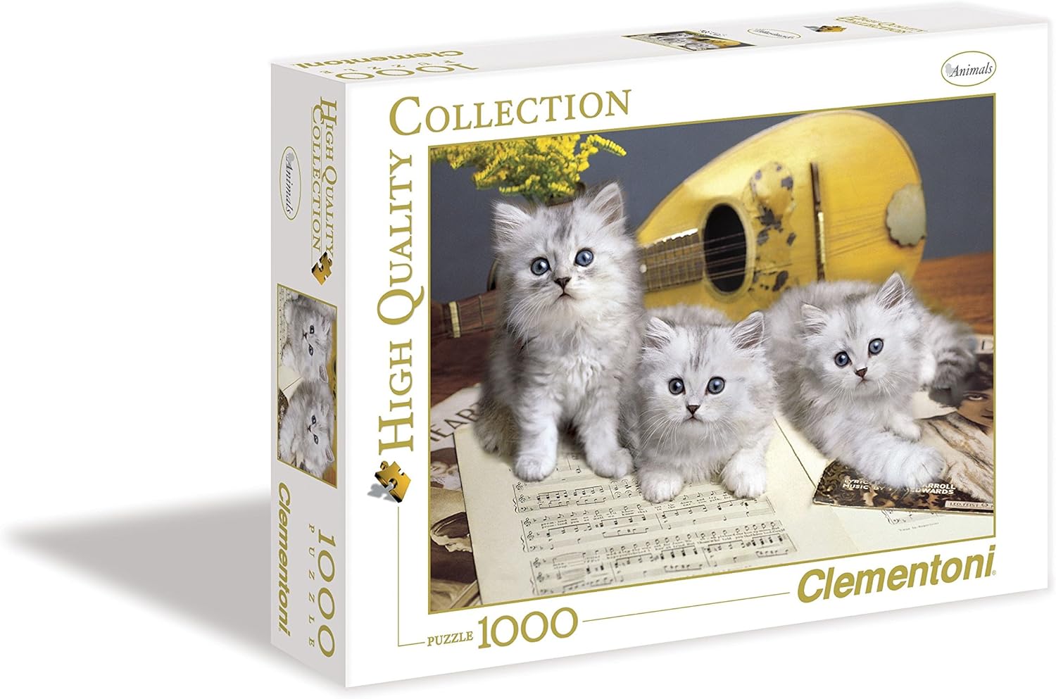 Amazon.com: Musician Cats 1000 Piece Jigsaw Puzzle : Toys & Games