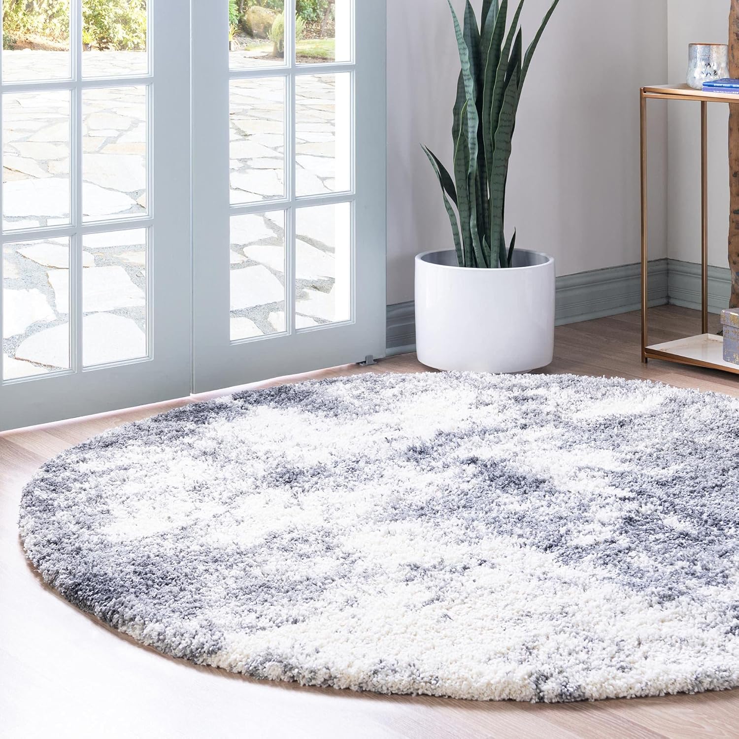 Amazon.com: Rugs.com Soft Touch Shag Collection Round Rug – 3 Ft Round ...