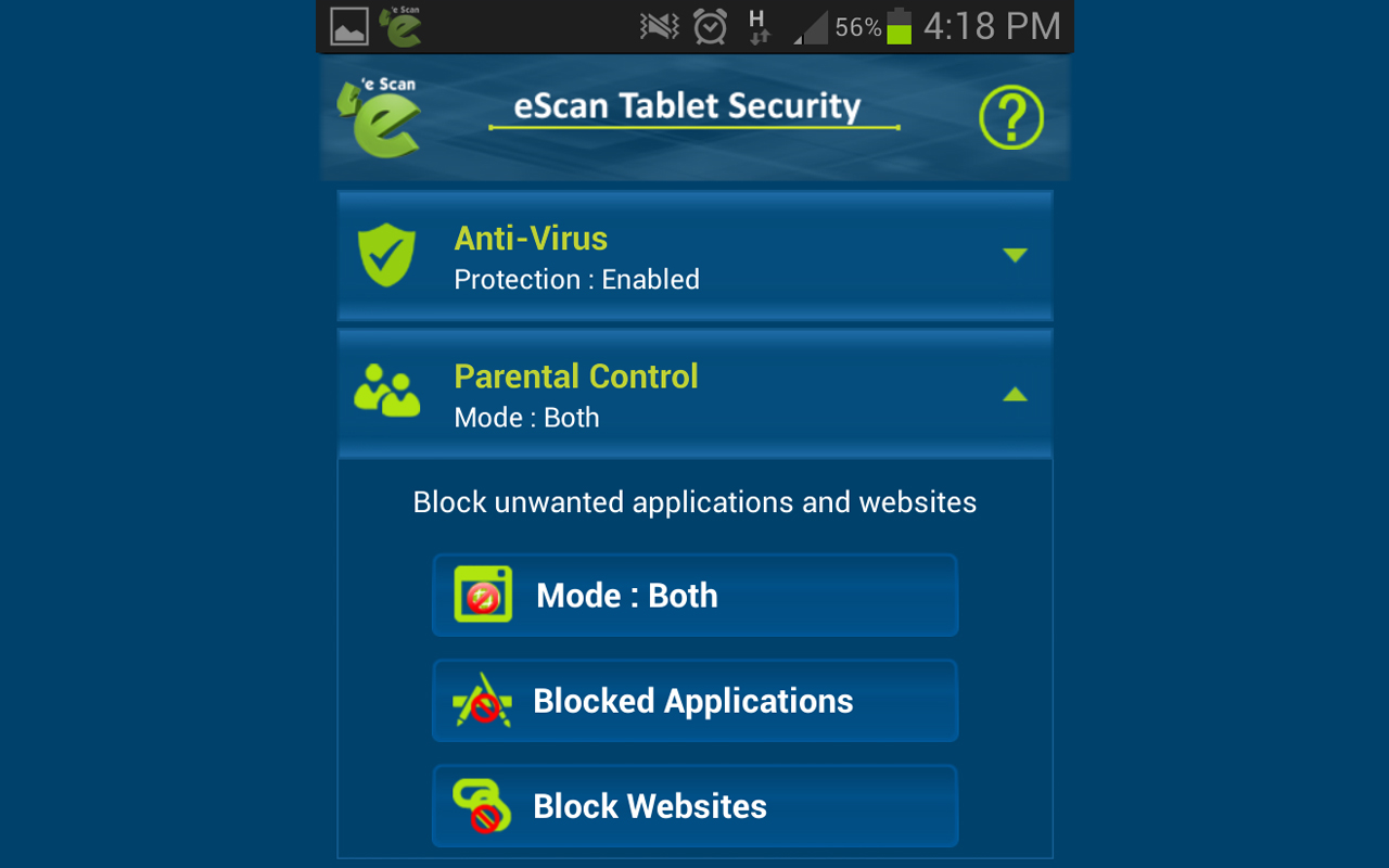 eScan Tablet Security for Android 1 Year - App on Amazon Appstore