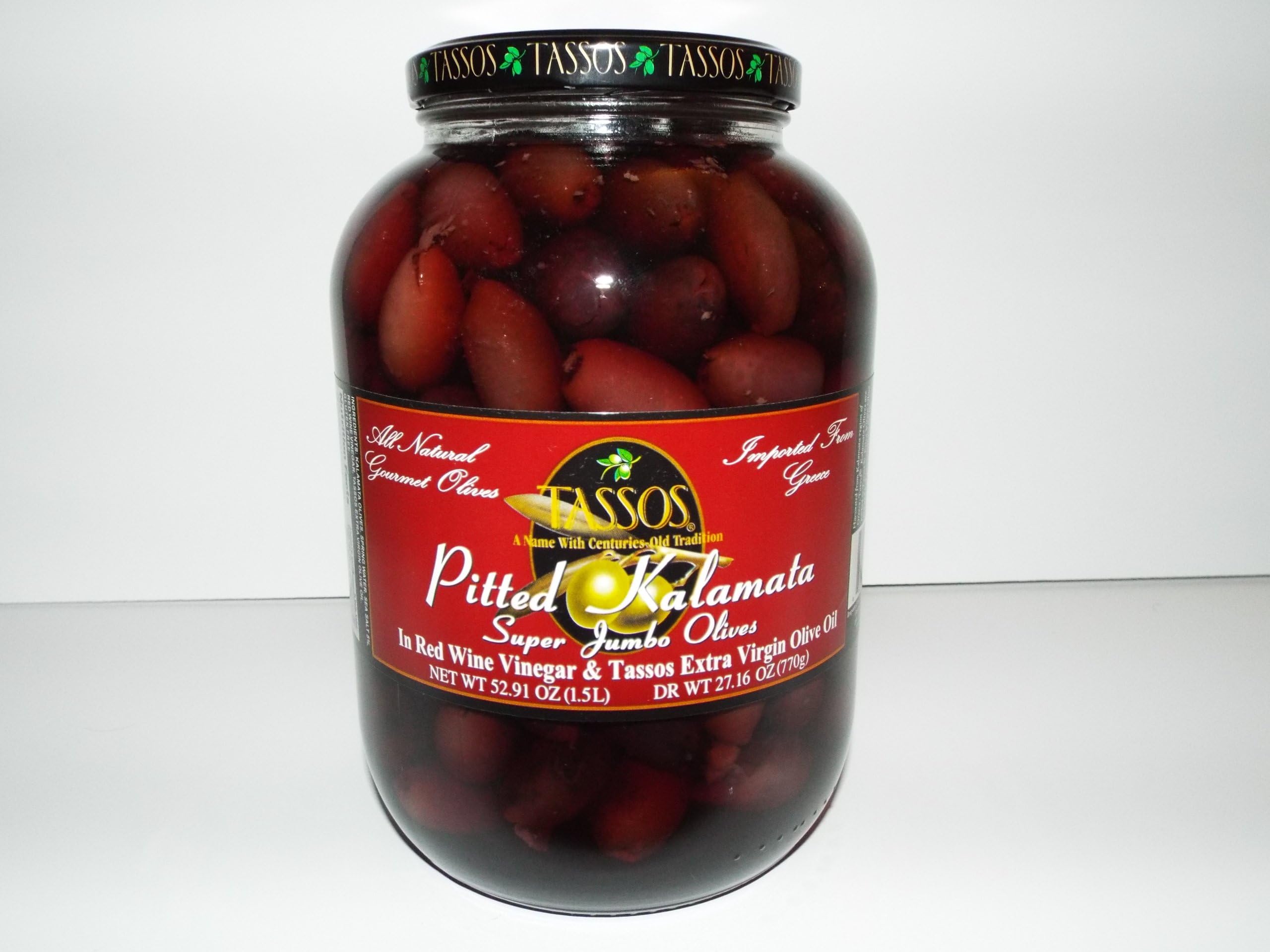 Amazon.com : Roland Foods Whole Pitted Kalamata Olives From Greece ...