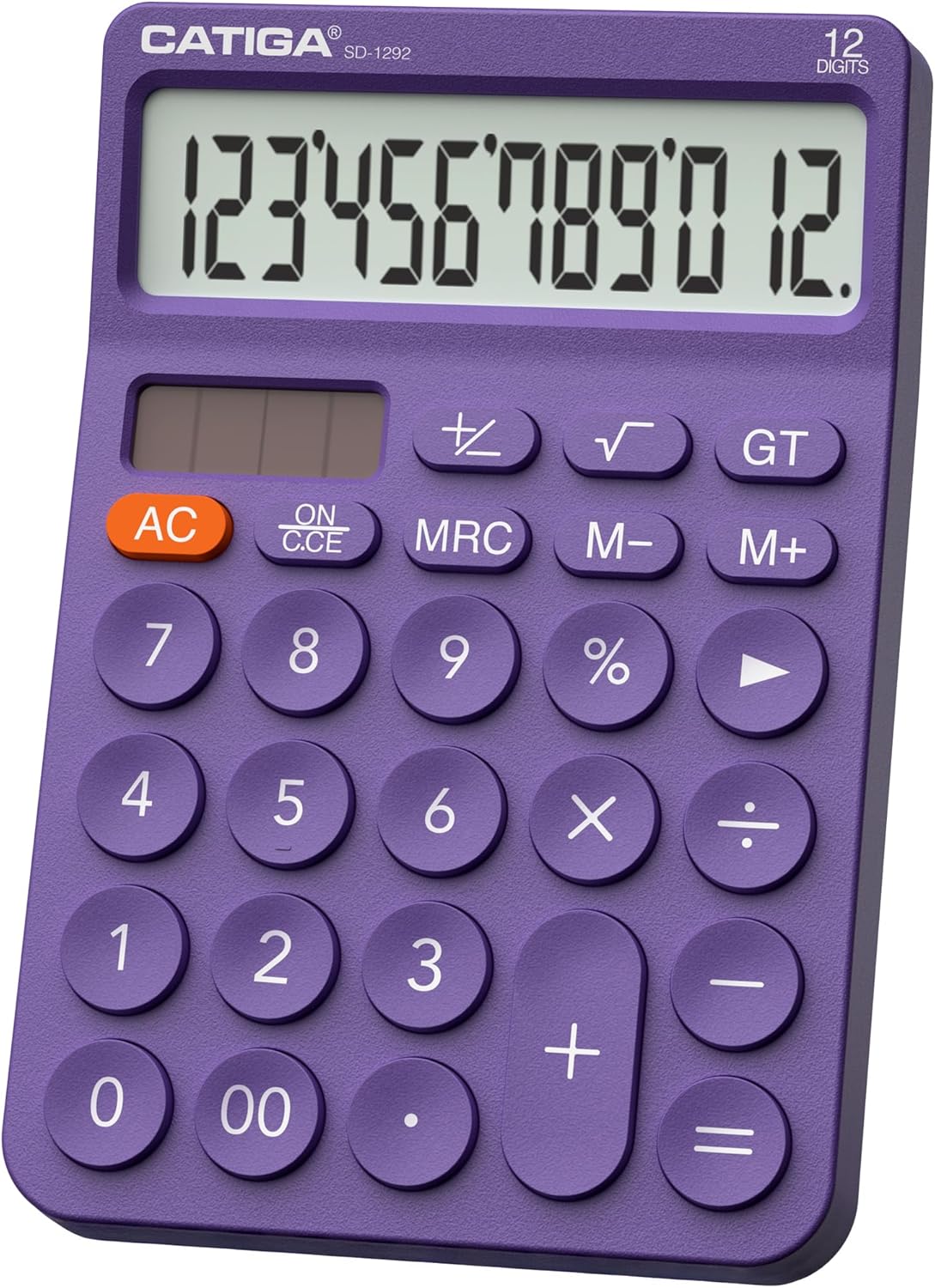Amazon.com : CATIGA 12 Digit Desktop Calculator Basic Desk Calculator ...