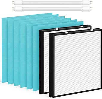 1550 Replacement Filter Kit Compatible with Asept-Air Life Cell 1550 ...