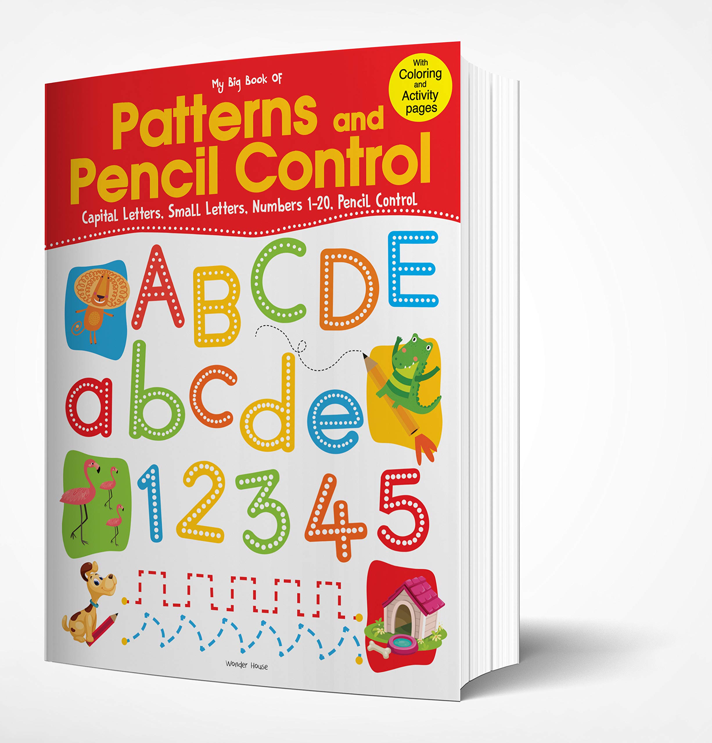 Buy My Big Book of Patterns And Pencil Control : Interactive Activity ...