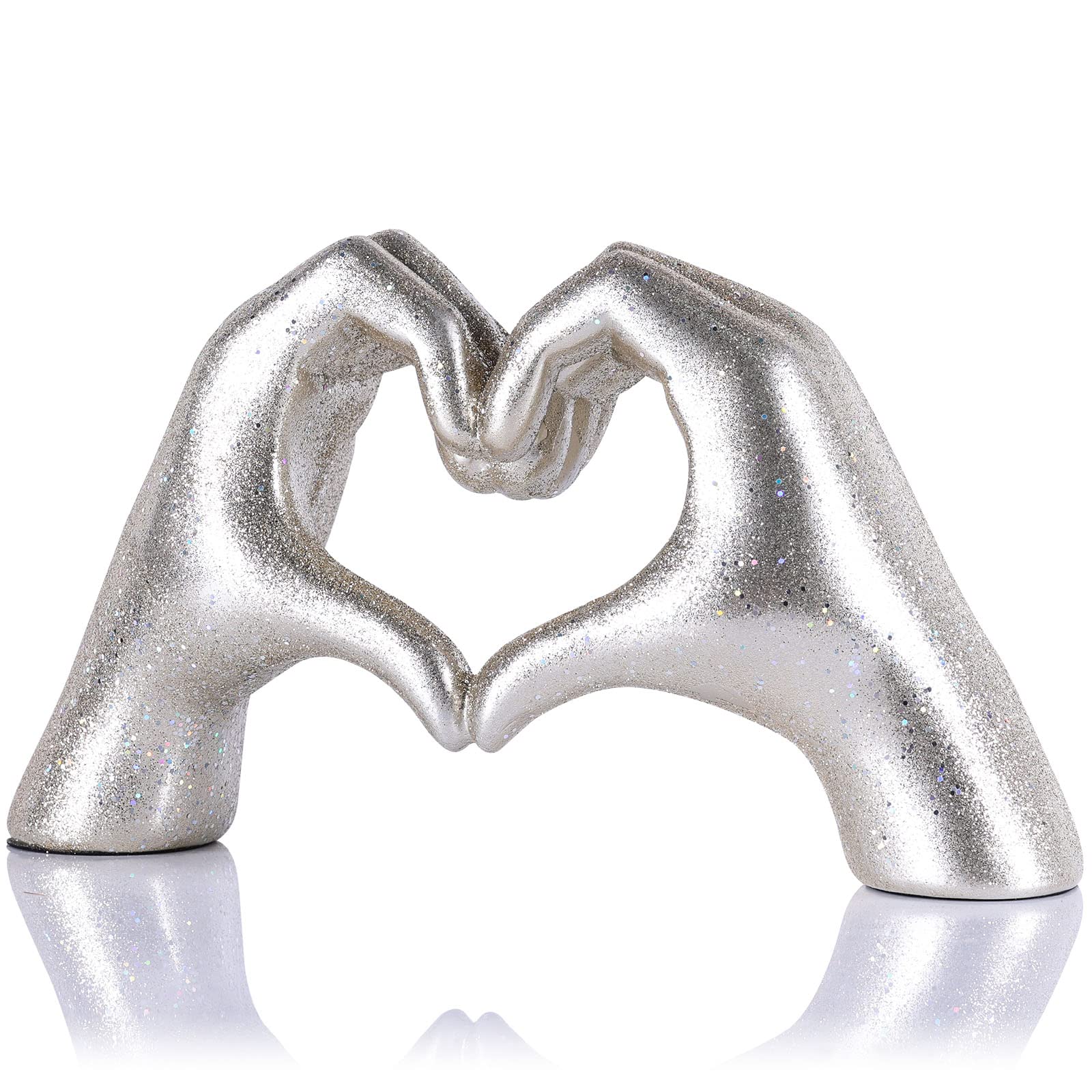 Romantic Couples Gifts, Hand Gesture Sculpture Modern Home Decor ...