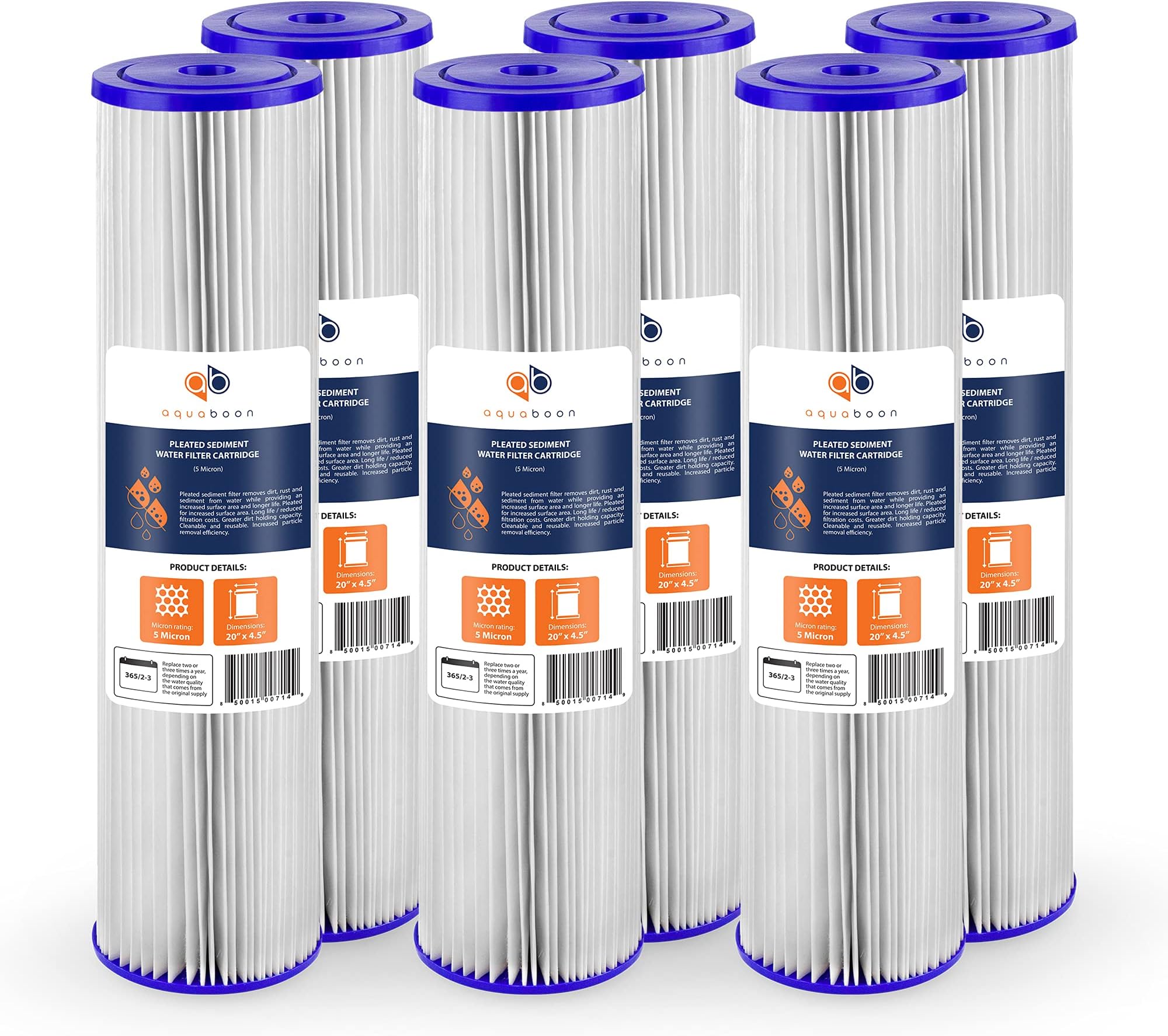 Amazon.com: VEGEBE 20 Micron 20-Inch Heavy Duty Whole House Water ...