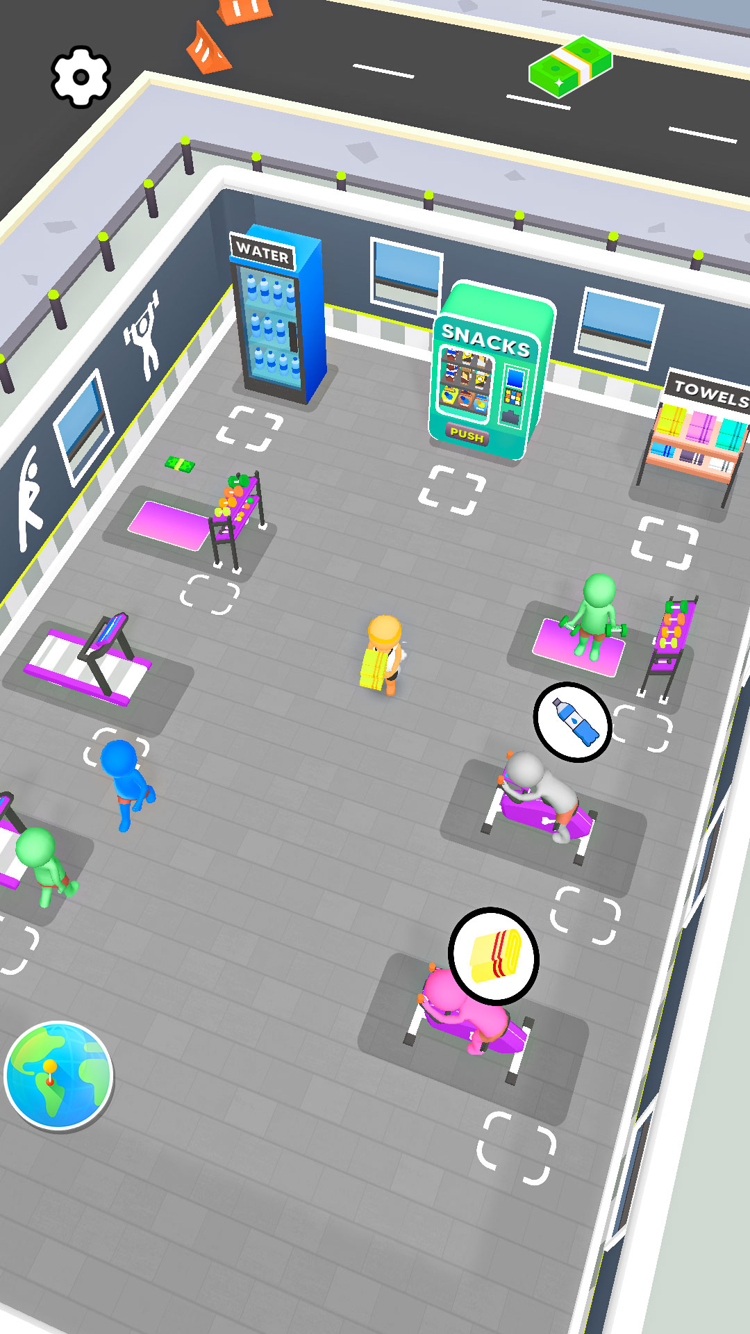 Gym Fitness Tycoon: Idle Workout & Bodybuilding Empire – Build, Manage ...