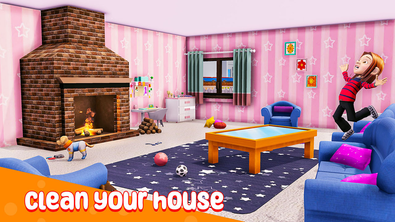 Virtual Happy Family Mother Game: Fun Kids Simulator 2019 - App on the ...