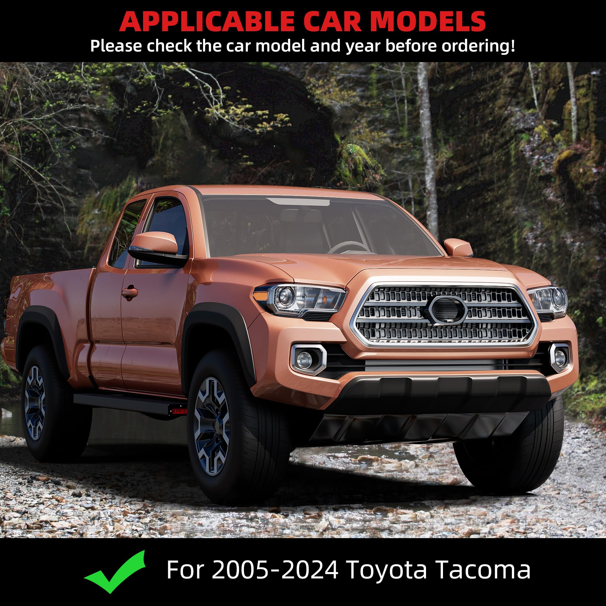 Snapklik.com : KYBOLT Running Boards Compatible
