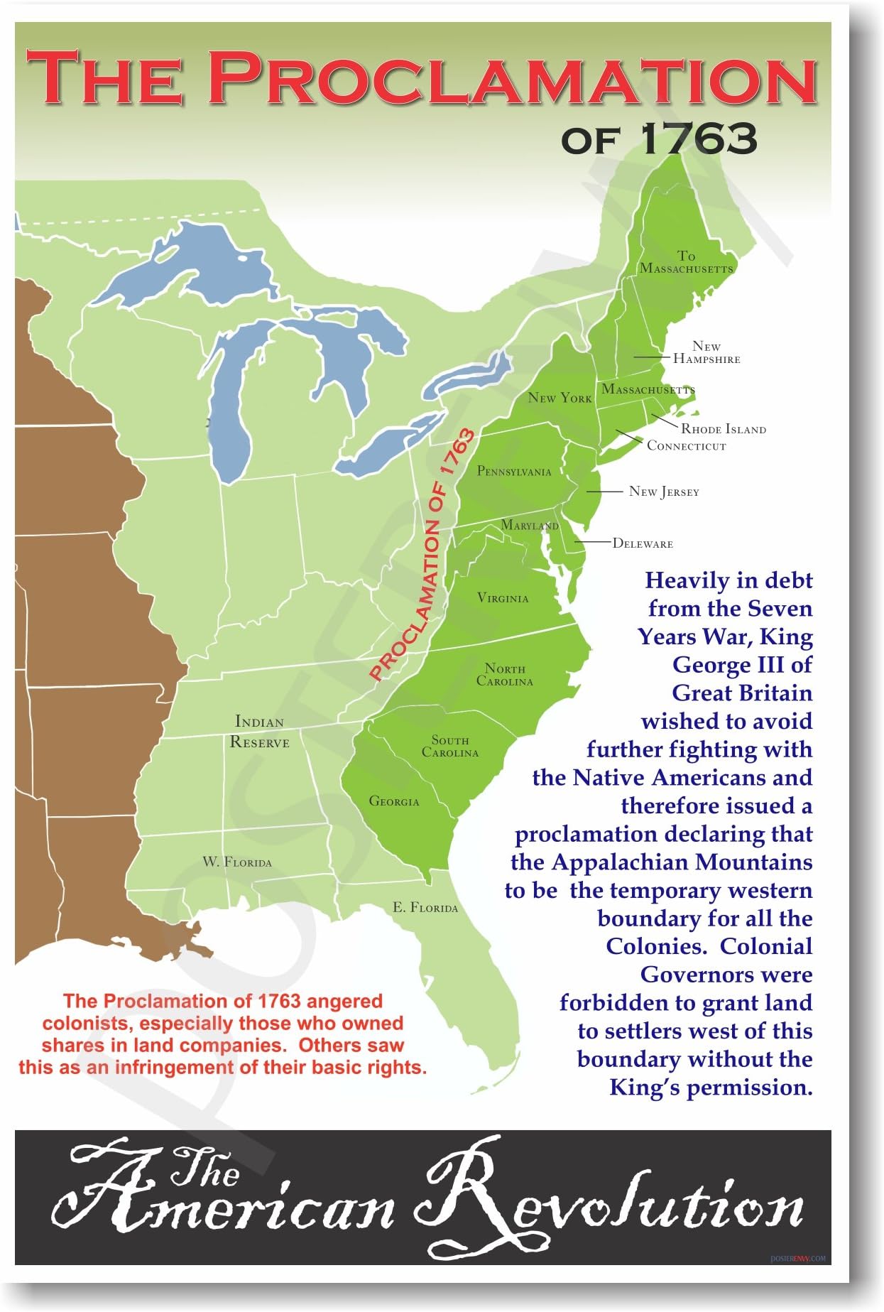 Amazon.com: American Revolution: The Proclamation of 1763 - Classroom ...