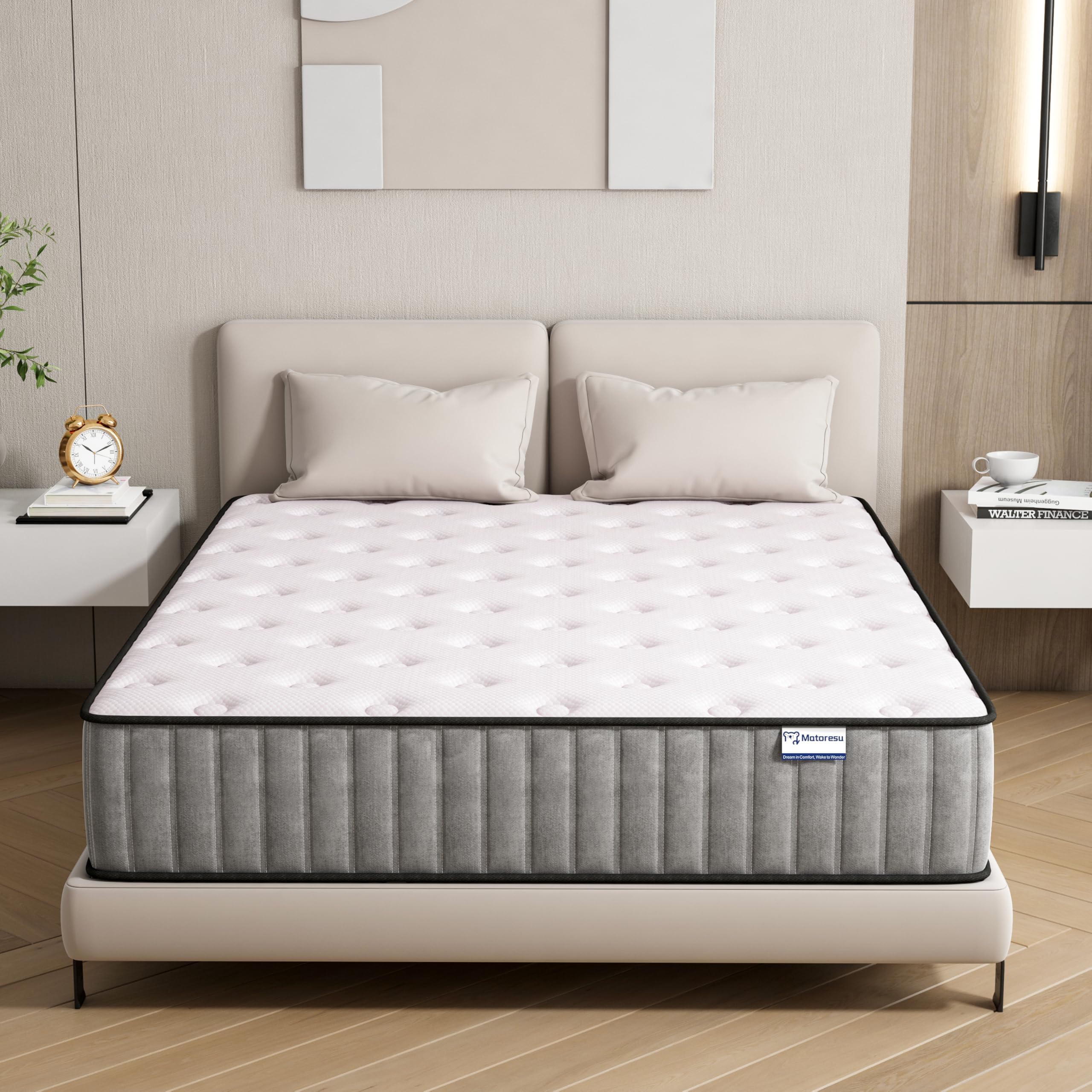 Summerby Sleep No 3. Double Mattress Medium Firm Memory Foam, Pocket ...