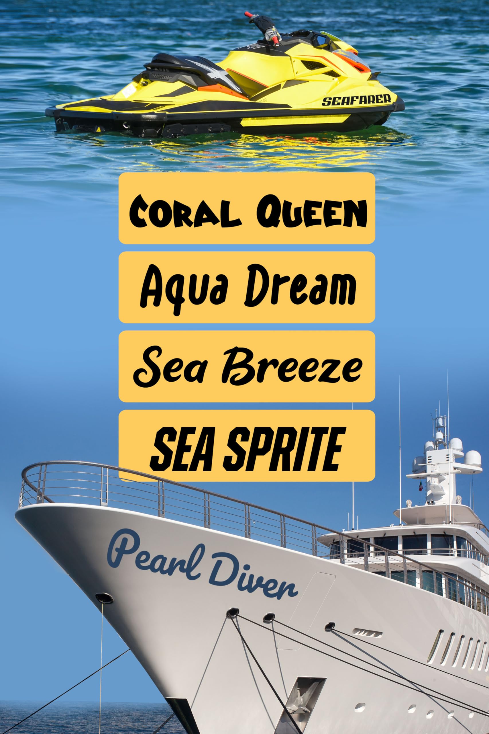 Amazon.com - Custom Boat Lettering Vinyl Decals - Personalized Boat ...