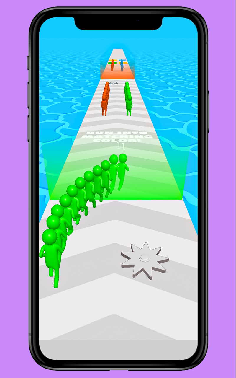 Colors Crowd Match Runners: Hide & Seek Camo Survival Challenge - App ...