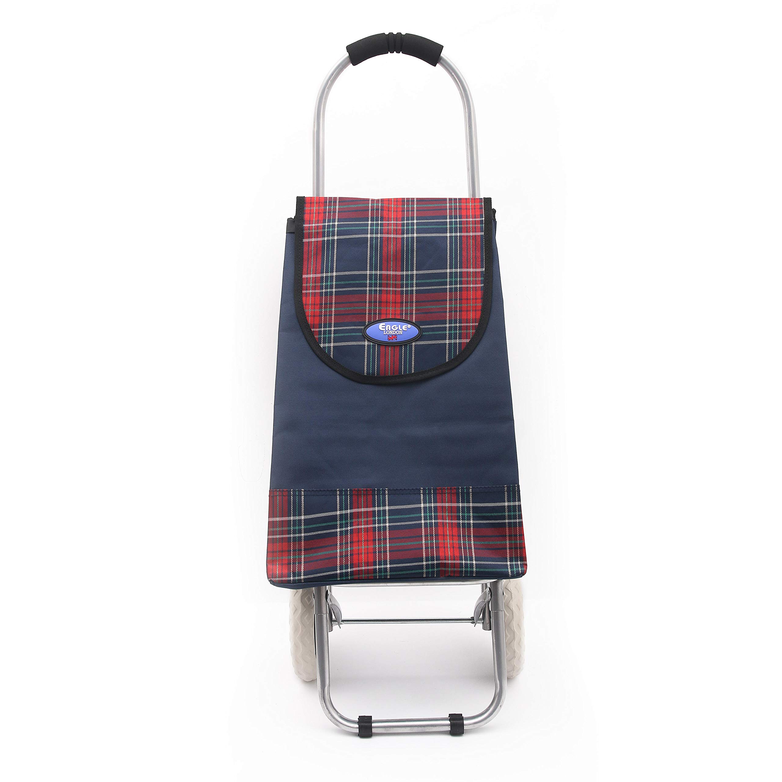 Eagle London 2 Wheel Lightweight Shopping Trolley Shopping Cart ...