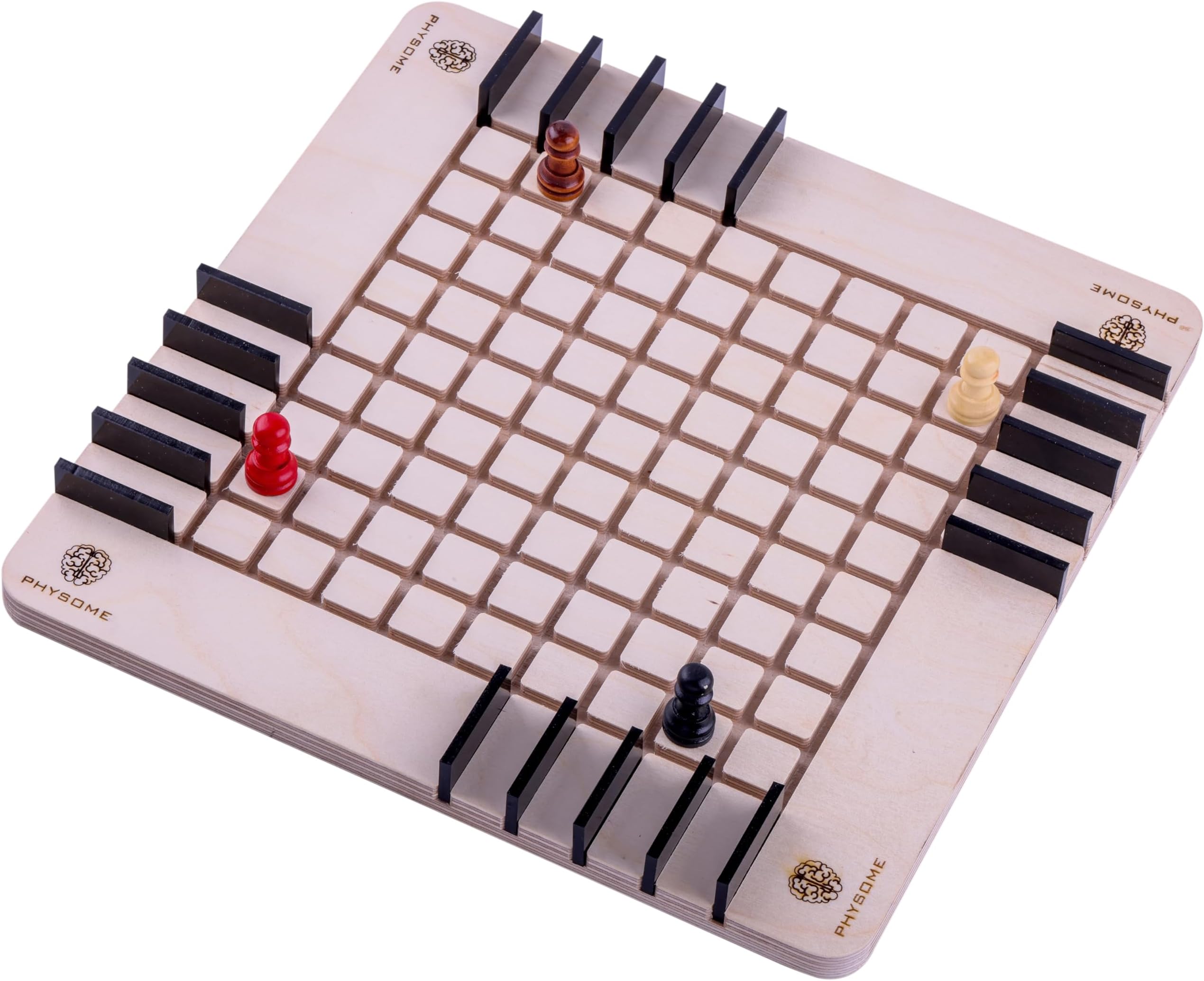 PHYSOME Wooden Corridor Board Game | 2-4 Players Board Game for Kids ...