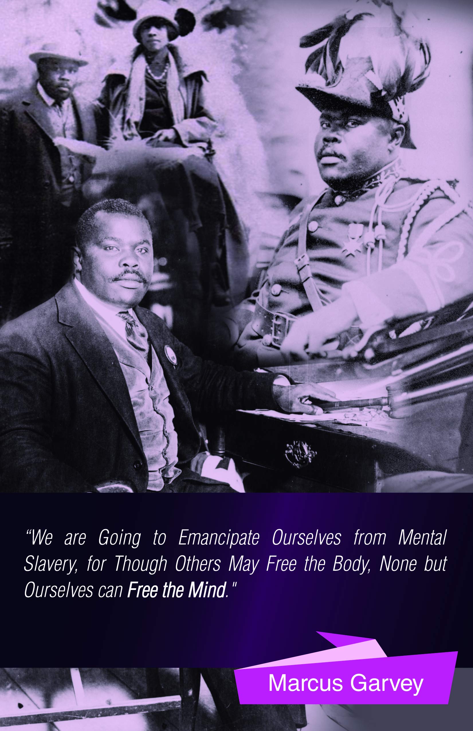 Amazon.com: Marcus Garvey: Free The Mind by Sankofa Designs (17x11 ...