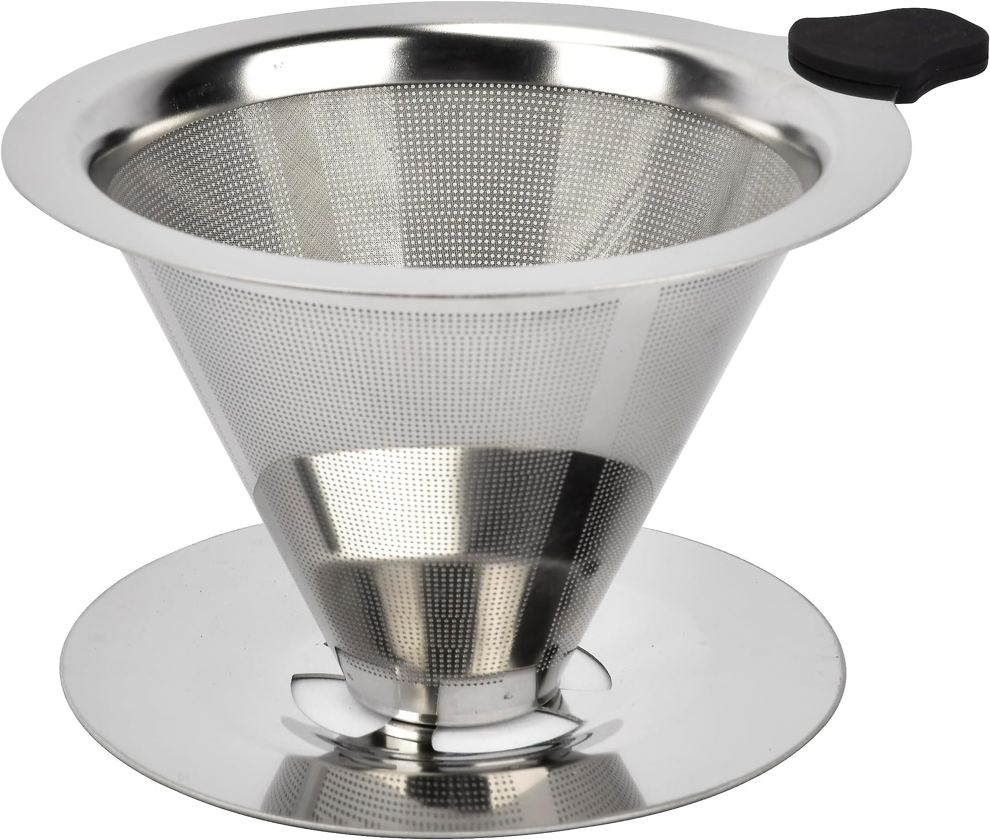 Amazon.com: NKOVE Pour Over Coffee Dripper Stainless Steel Reusable ...