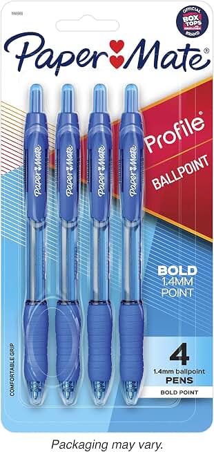 Amazon.com: papermate blue pen