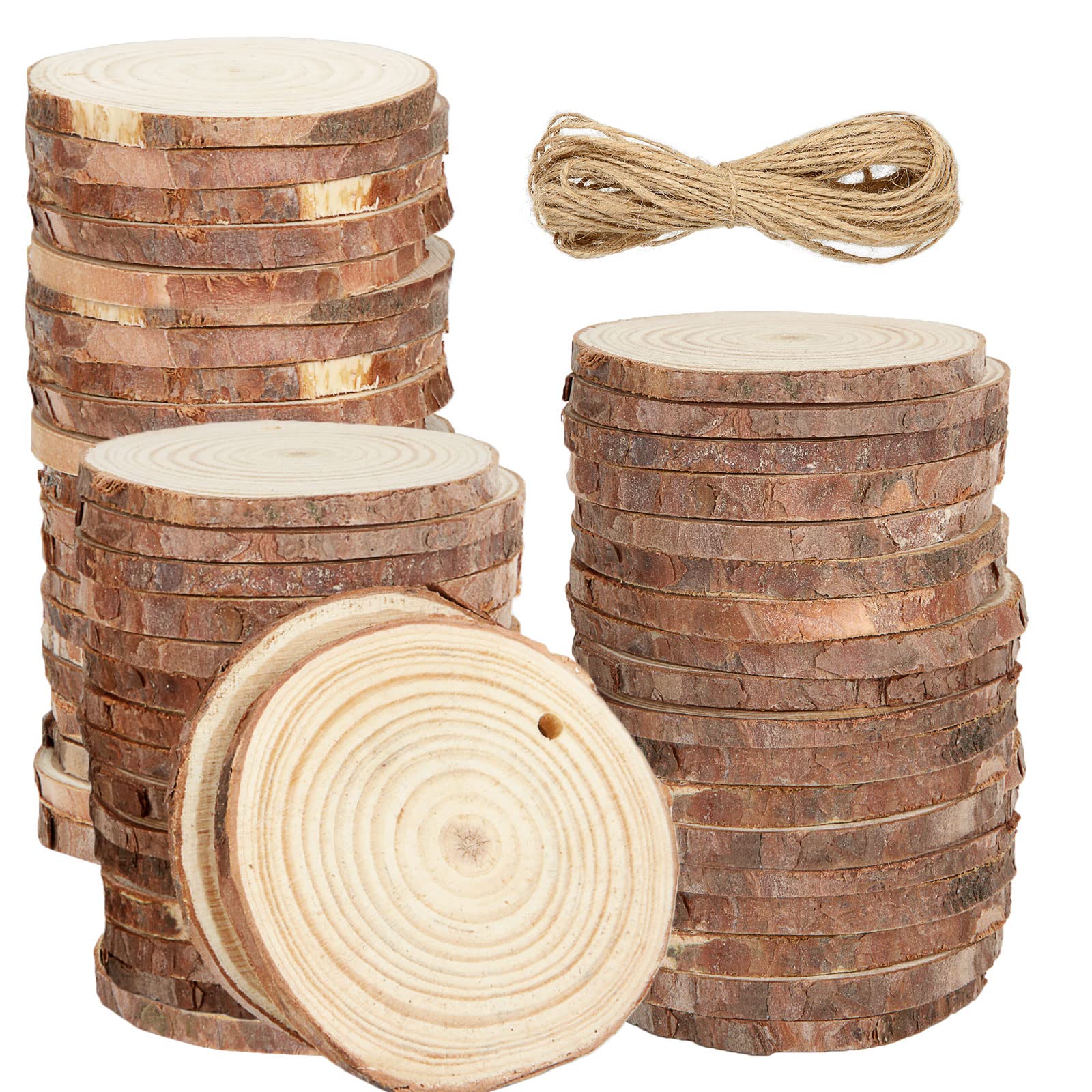 Wood Disc For Wedding Wooden Slices LOCAL Wood 2 18CM Log Discs Round