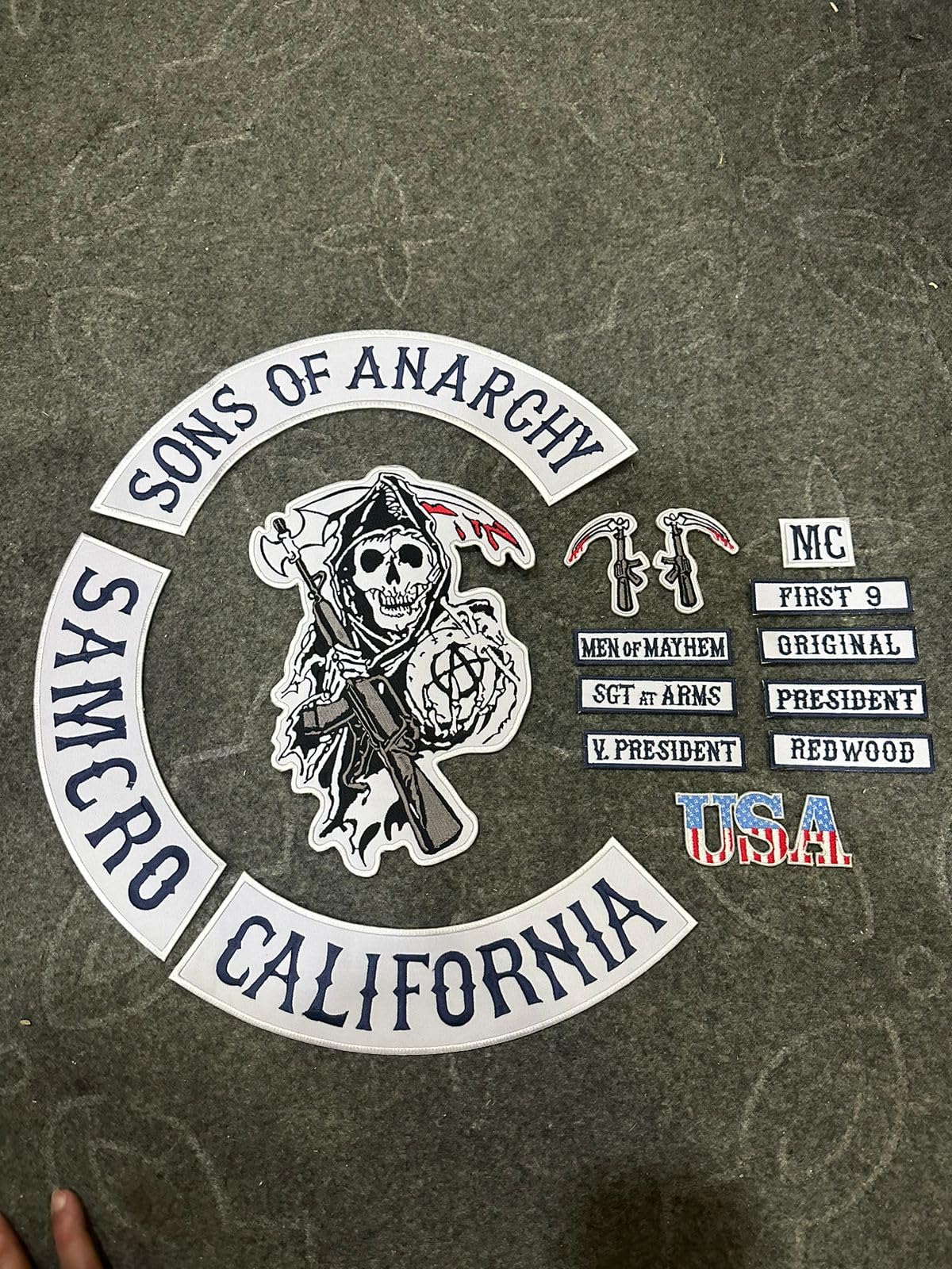 Toppa Con Logo Sons Of Anarchy