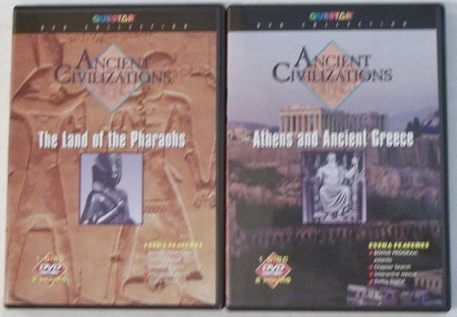 Amazon.com: Ancient Civilizations: 2 Dvd Set-The Land of the Pharaohs ...