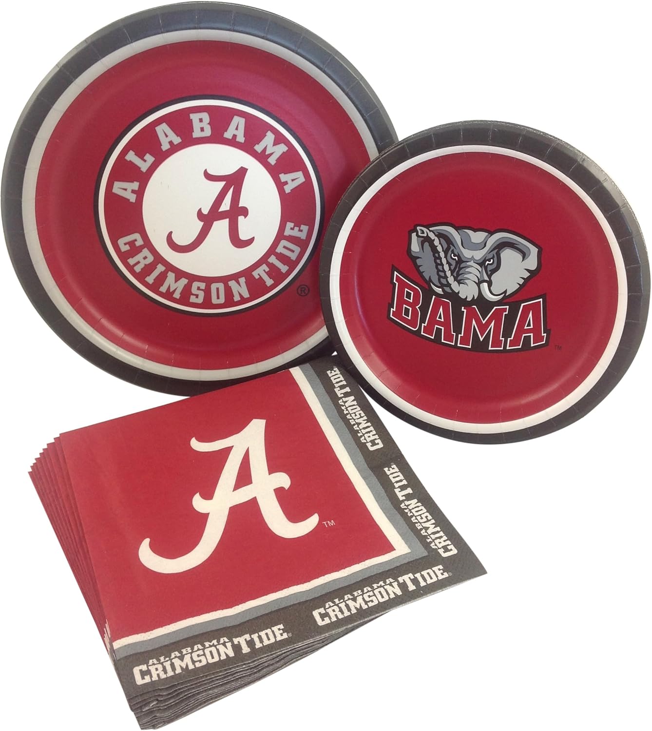 Amazon.com: University of Alabama Party Supply Pack! Bundle Includes ...