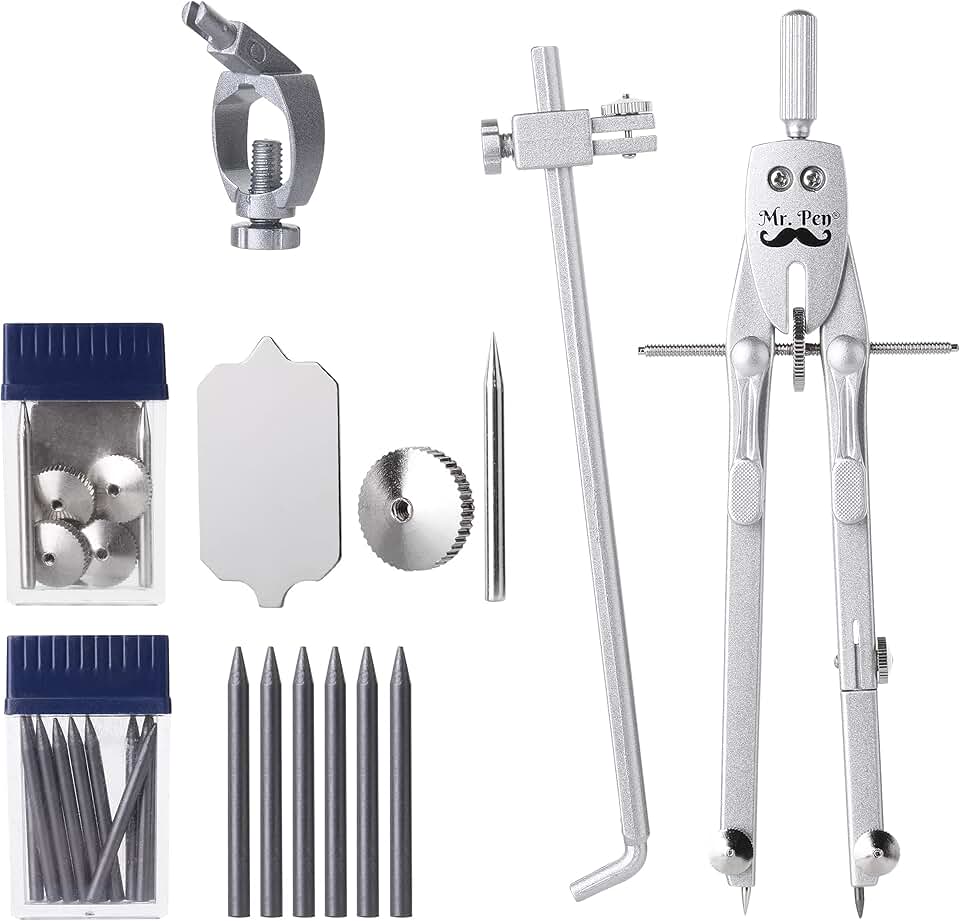 Amazon.com: Drafting Compasses - Drafting Compasses / Technical Drawing ...