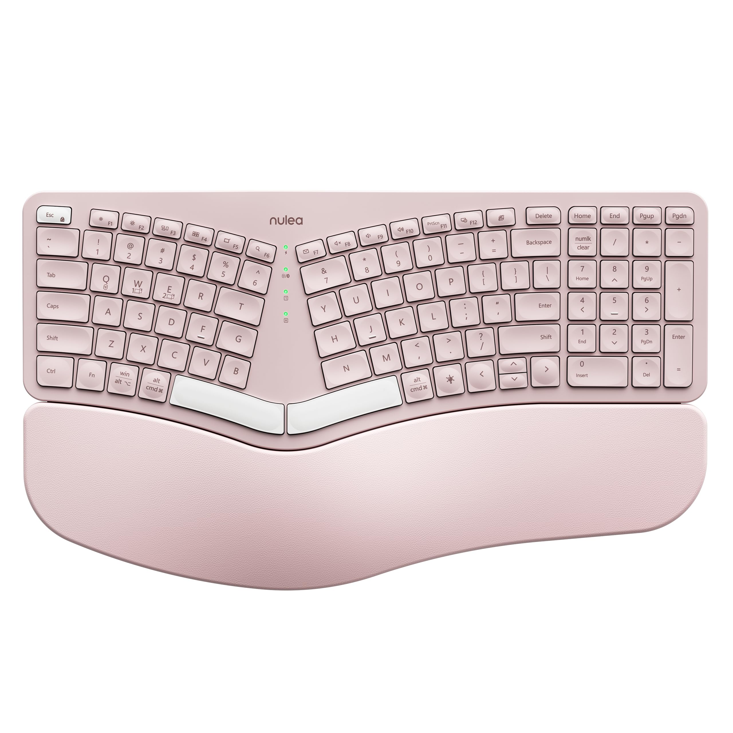 Amazon.com: Nulea RT05 Wireless Ergonomic Keyboard, Split Keyboard with ...