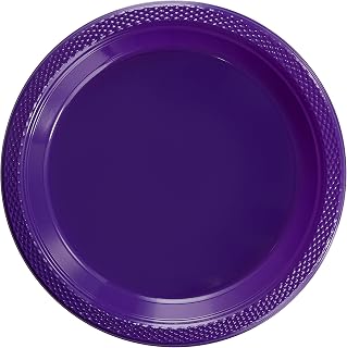 Amazon.com: purple plastic plates