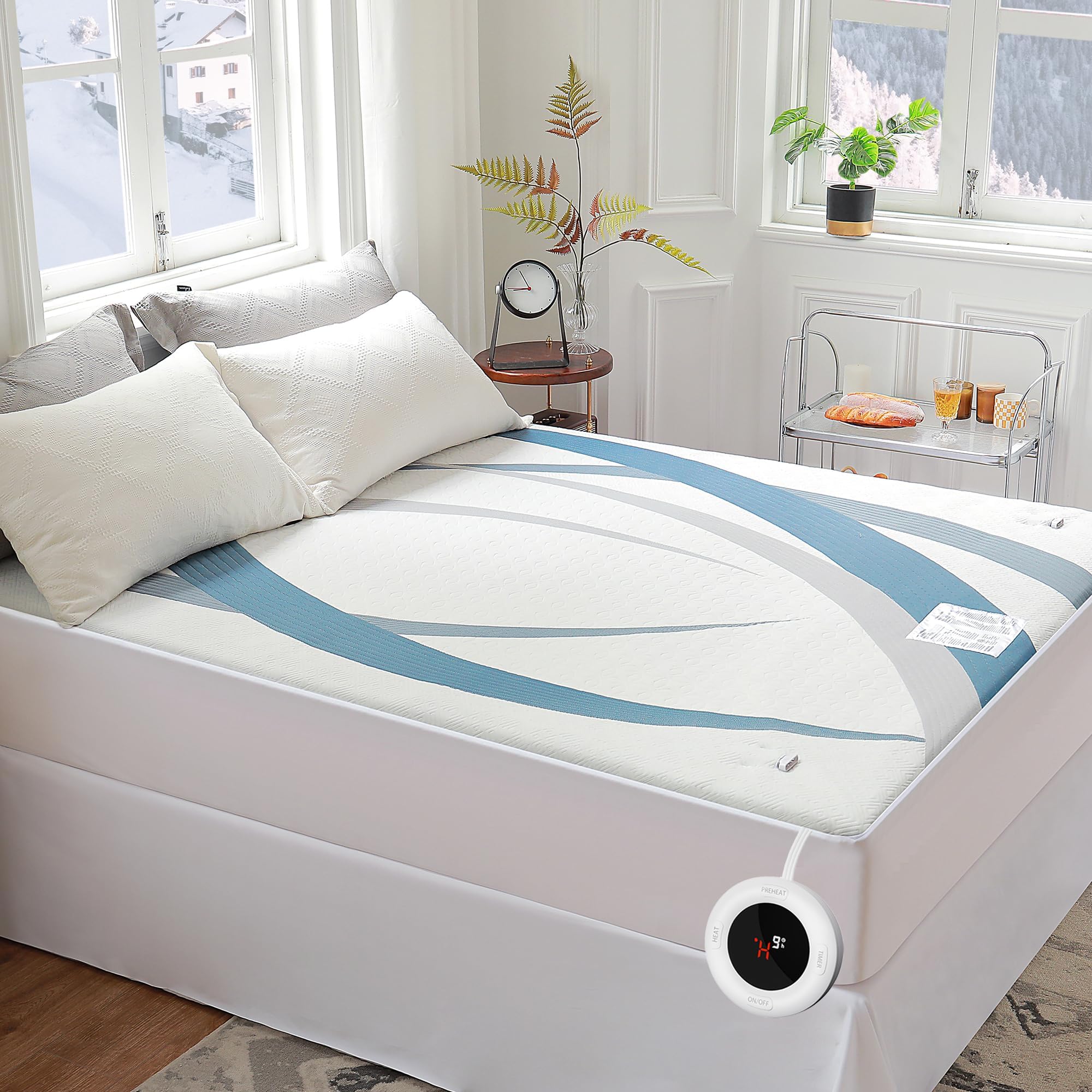 Amazon.com: Twin XL Heated Mattress Pad - Degrees of Comfort Electric ...