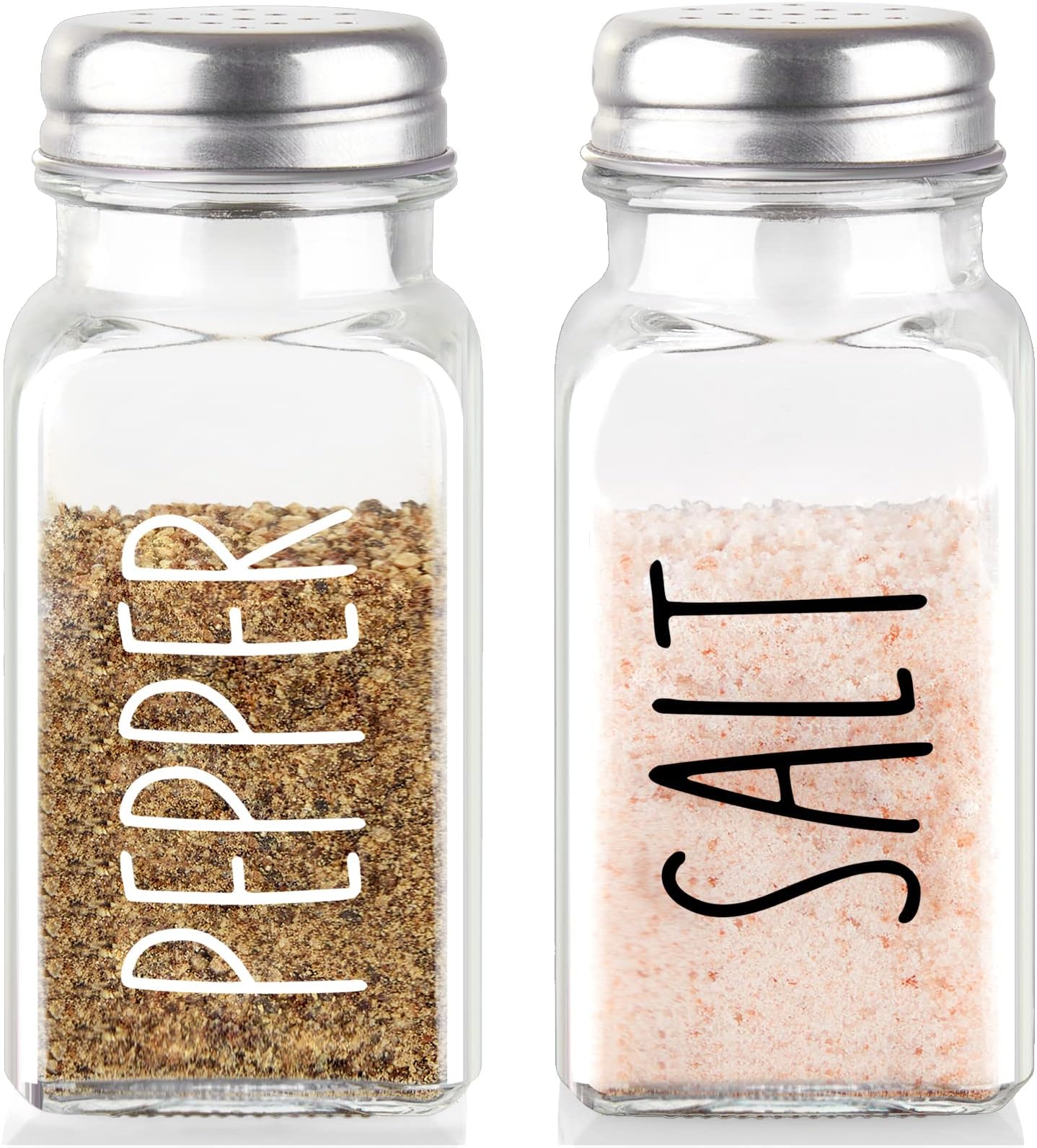 Amazon.com: Great Credentials© Salt and Pepper Shakers with Stainless ...