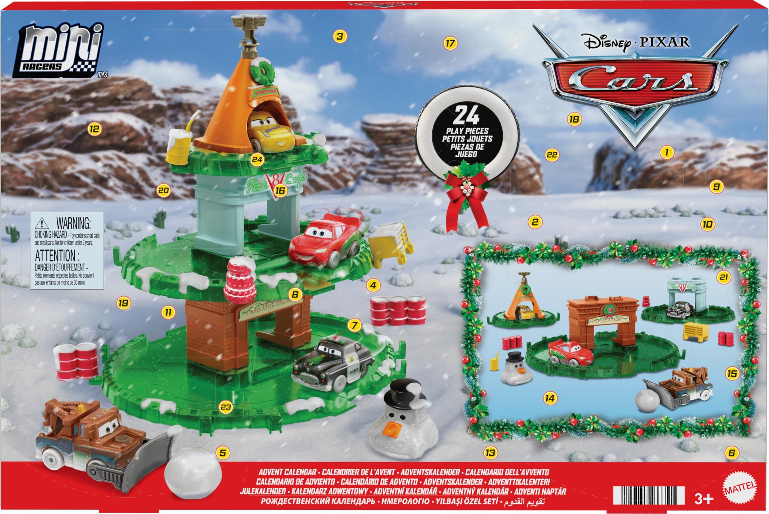 Amazon.com: Play-Doh Advent Calendar Toy for Kids 3 Years and Up with ...