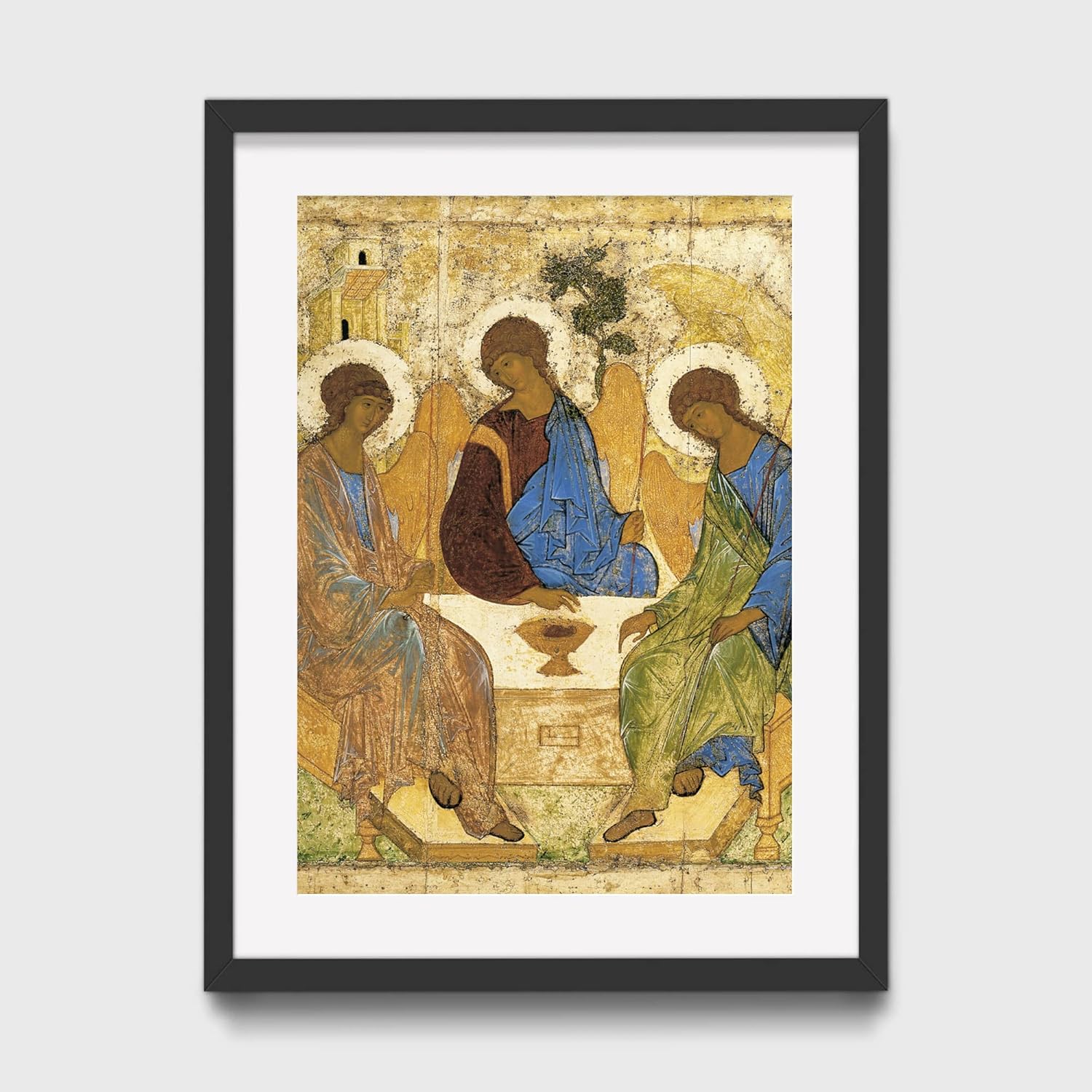 Amazon.com: A4 Framed Ready to Hang - Andrei Rublev - Trinity Three ...