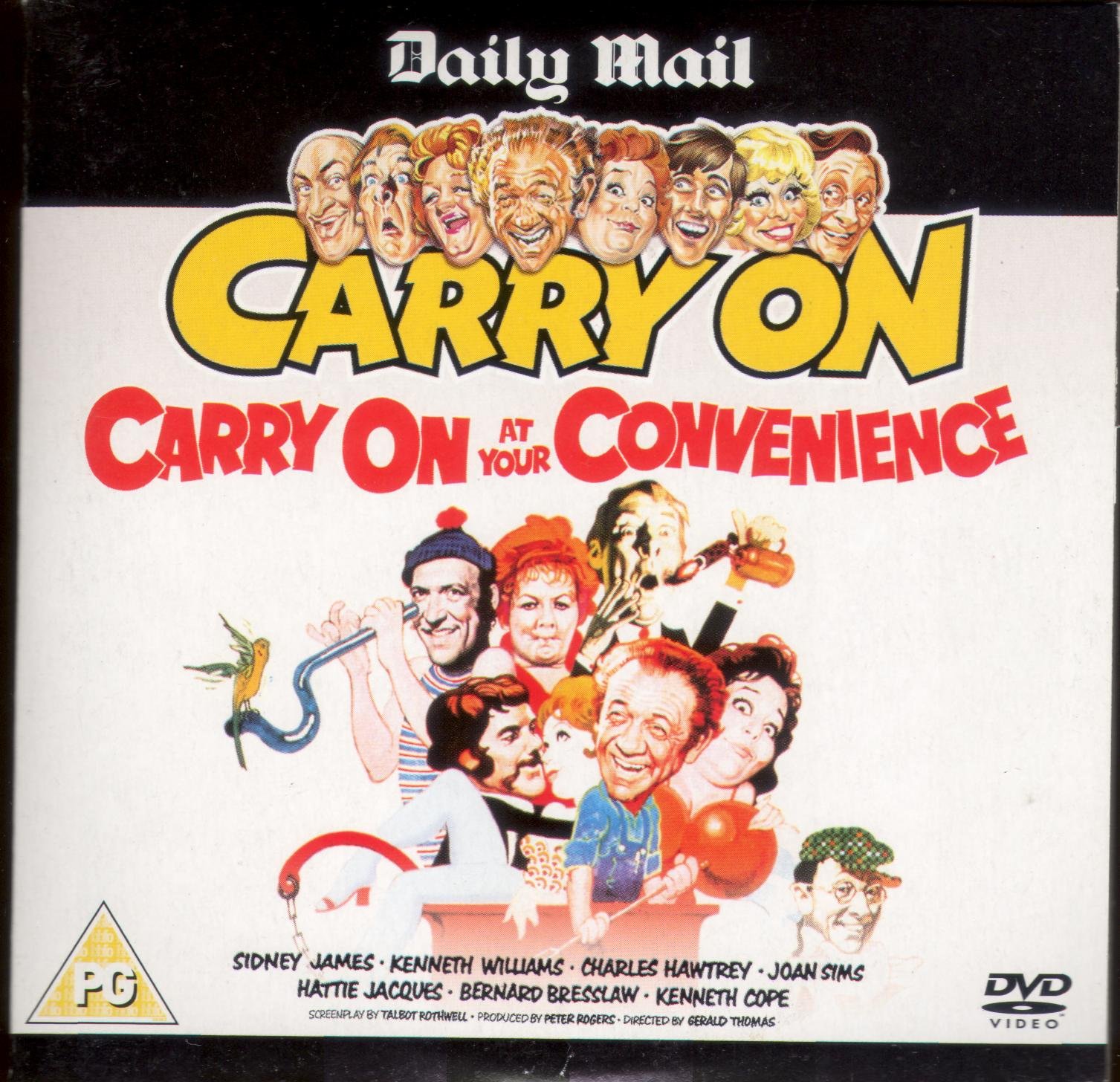 Carry On At Your Convenience [DVD]: Amazon.co.uk: Sid James, Kenneth ...