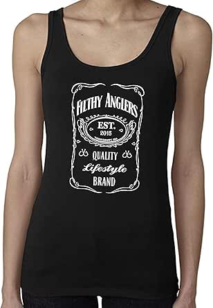 Amazon.com: Filthy Anglers Women's Fishing Tank Top : Ladies Sleeveless ...