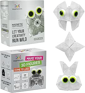 Amazon.com: MagStackers Magnet Fidgets for Kids - 22 Pc Magnetic Tiles ...