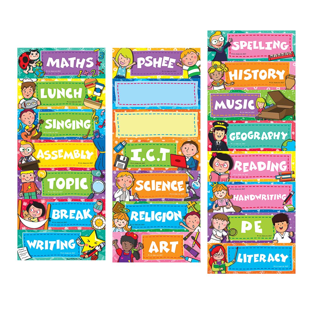 C.S. Kids Educational Classroom Decorations, School/Whiteboard Magnets ...
