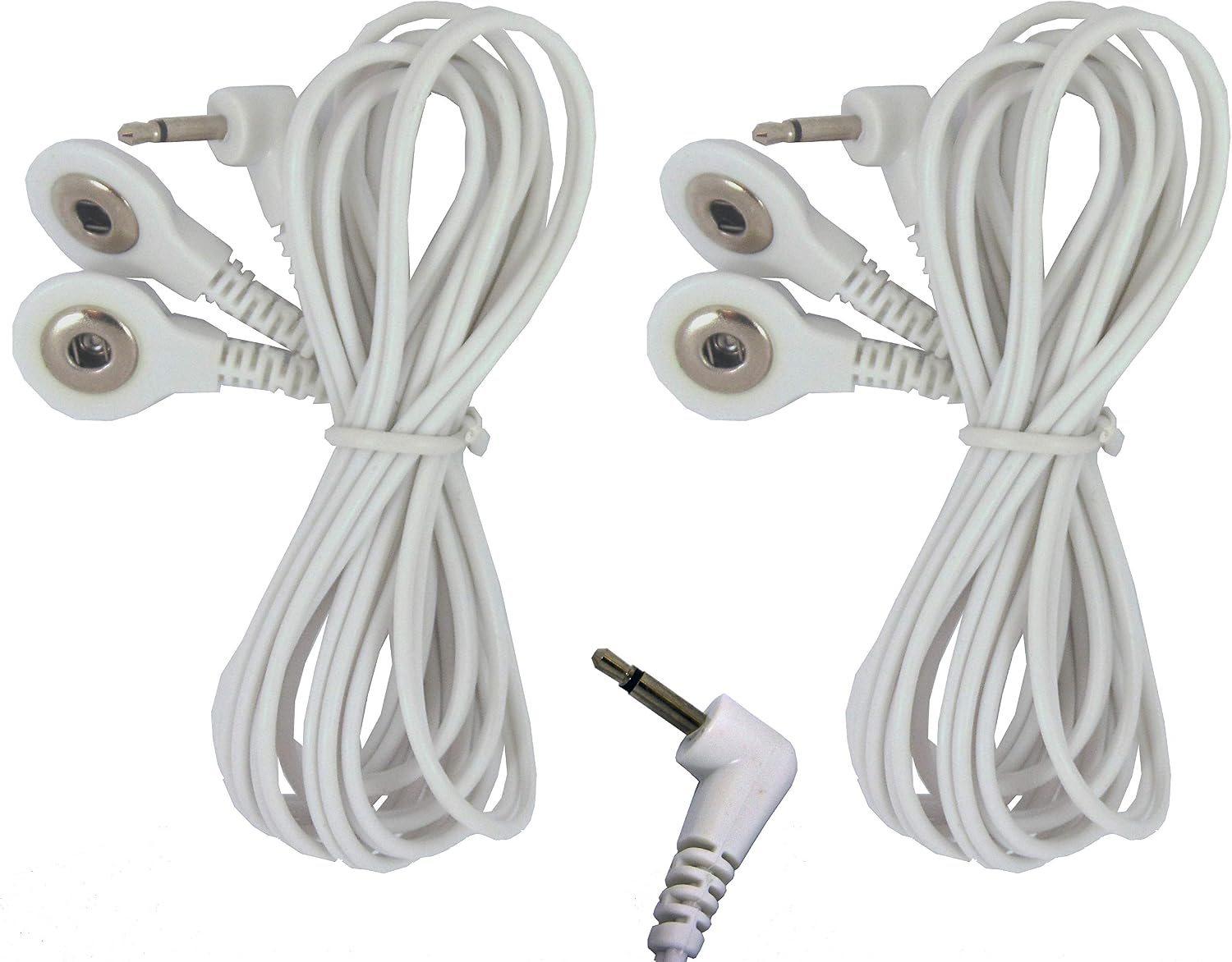 Male 2.5mm Connector Tens Electrode Snap Leads for Tens Machines One ...