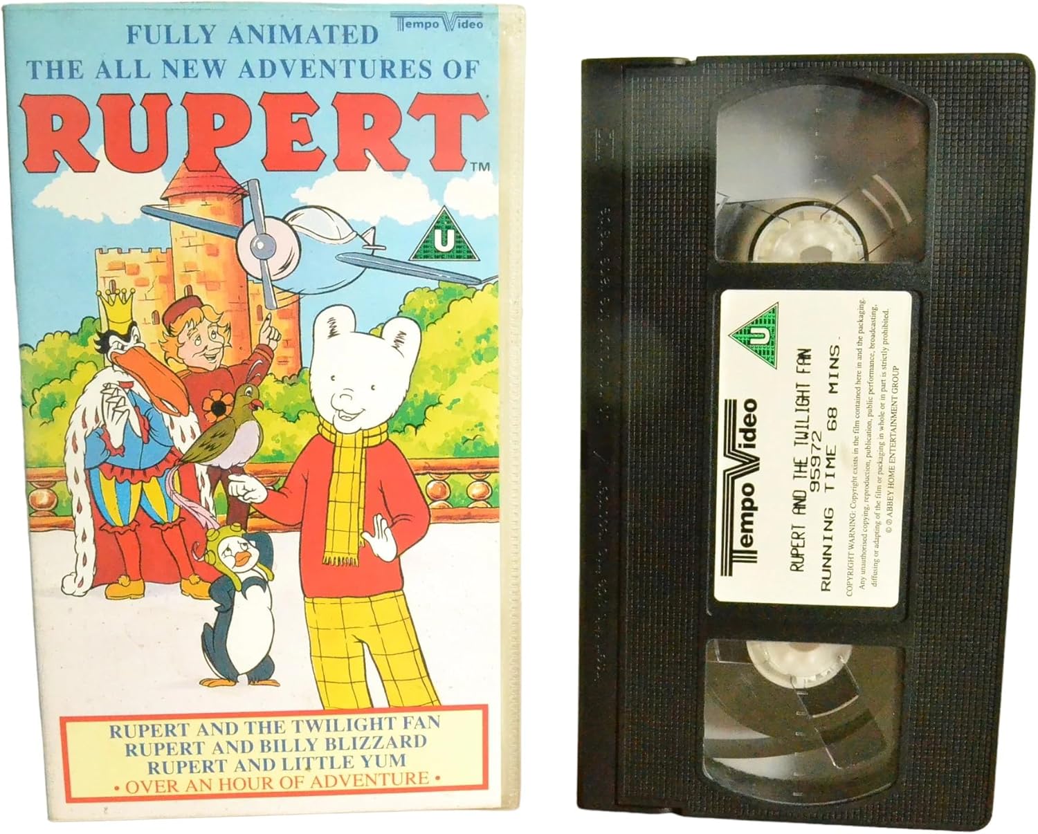 The All New Adventures Of Rupert: Rupert And The Twilight Fan [VHS ...