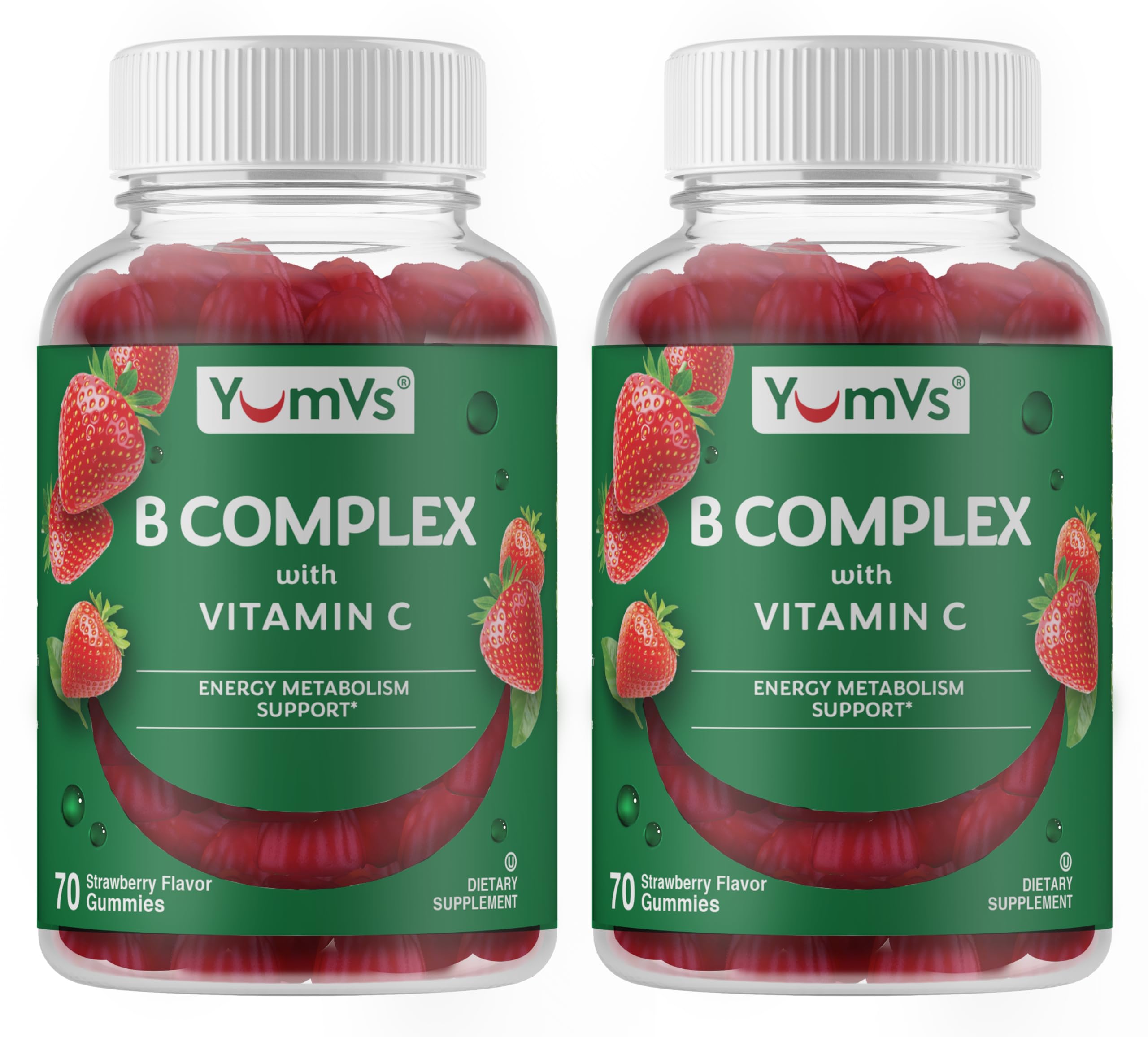 Amazon.com: B-Complex with Vitamin C Gummies by YumVs | Daily Dietary ...