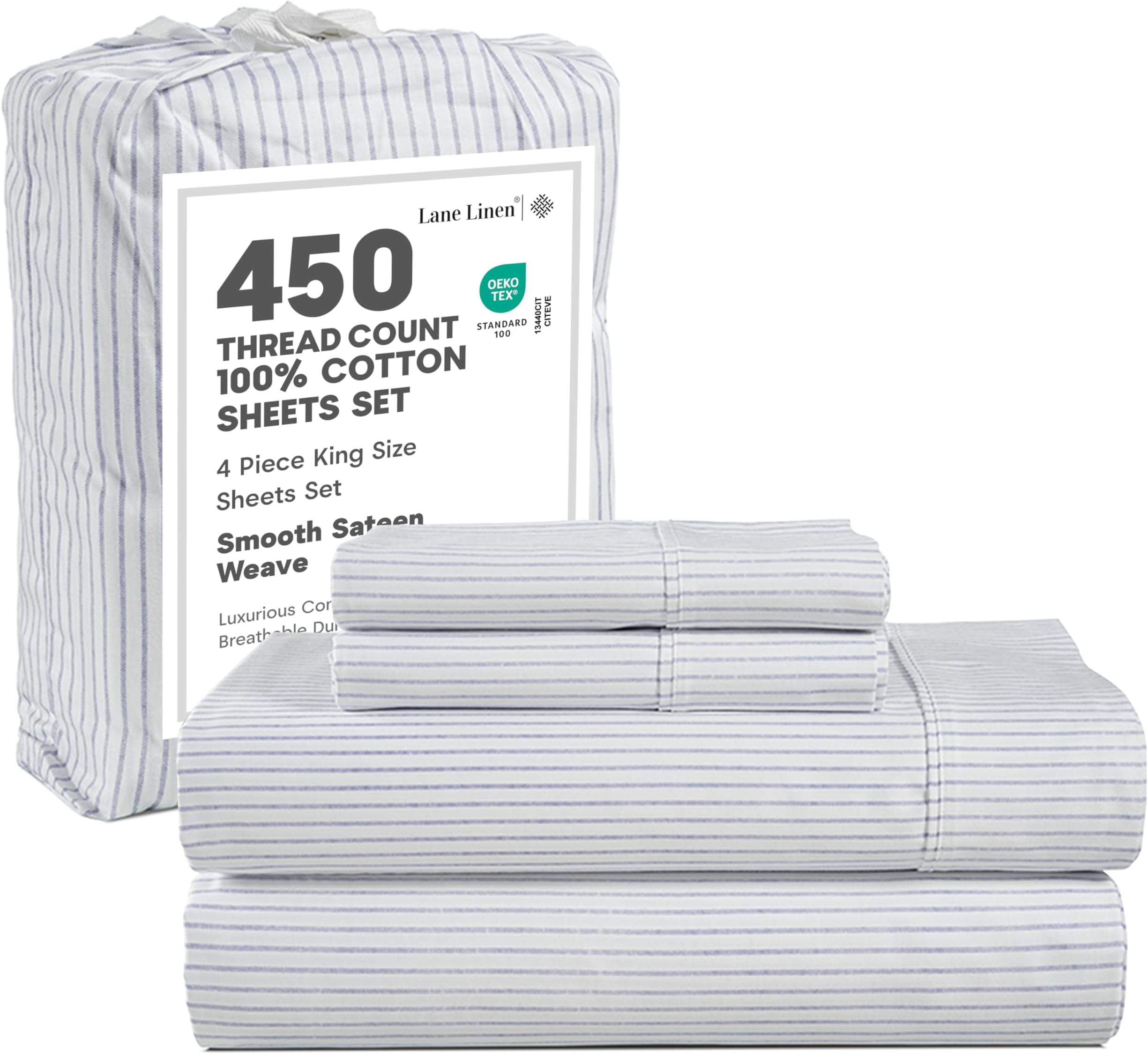 Amazon.com: King Size Bed Sheets - 6 Piece 1500 Supreme Collection Fine ...