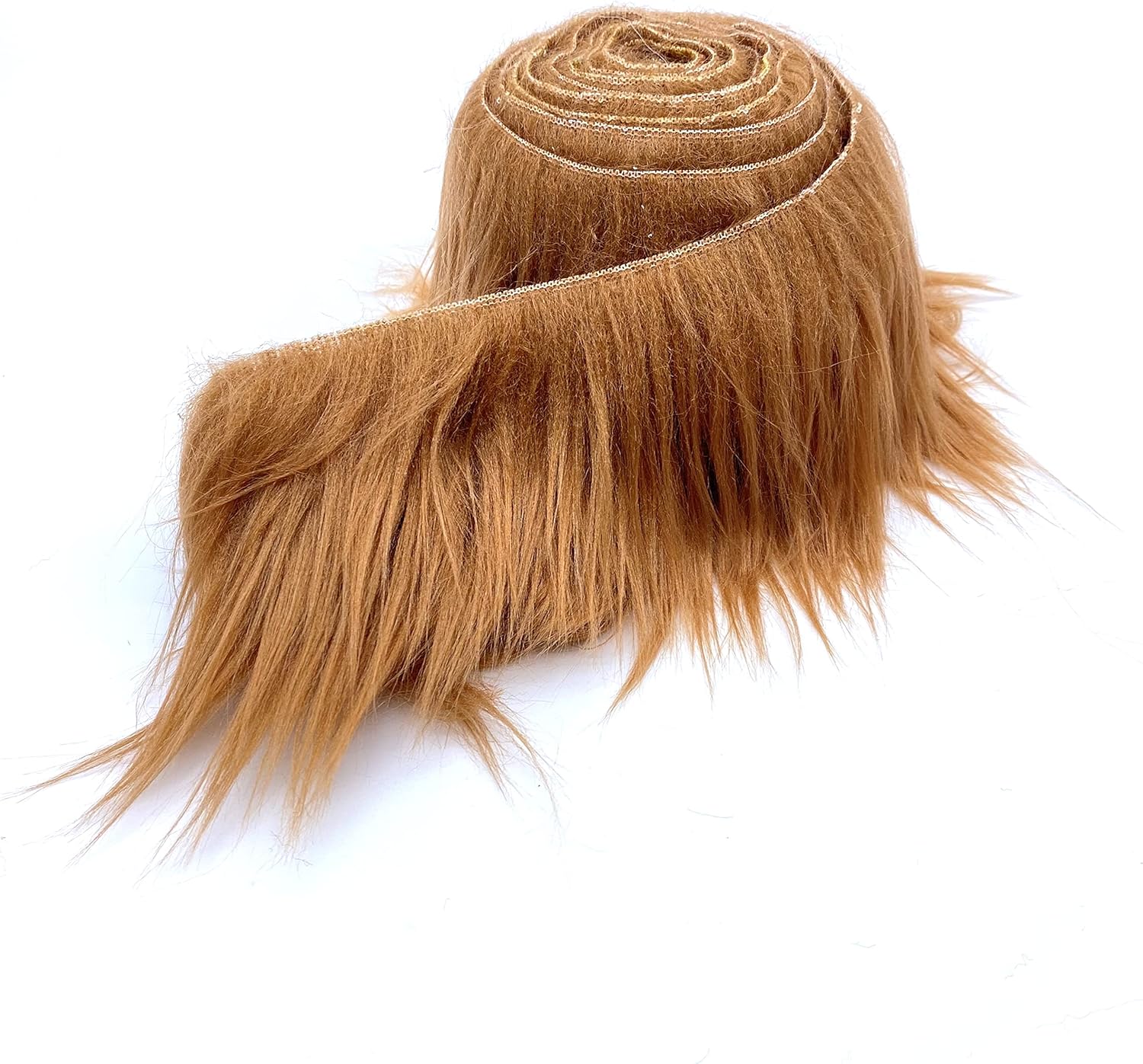 Amazon.com: Craft Faux Fur Fabric Pre Cut Rolls - 2"x60" Fur Ribbon ...