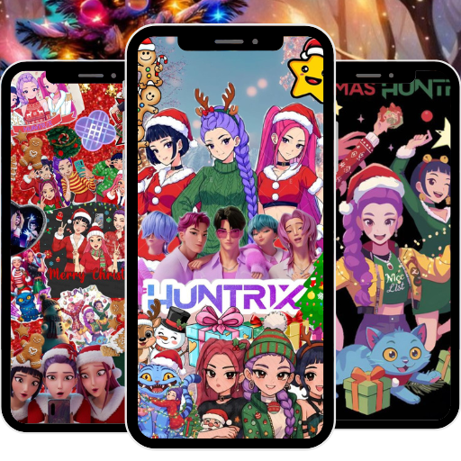 Christmas K-Pop Demon Hunters Wallpapers – For Fans:www.amazon.com ...