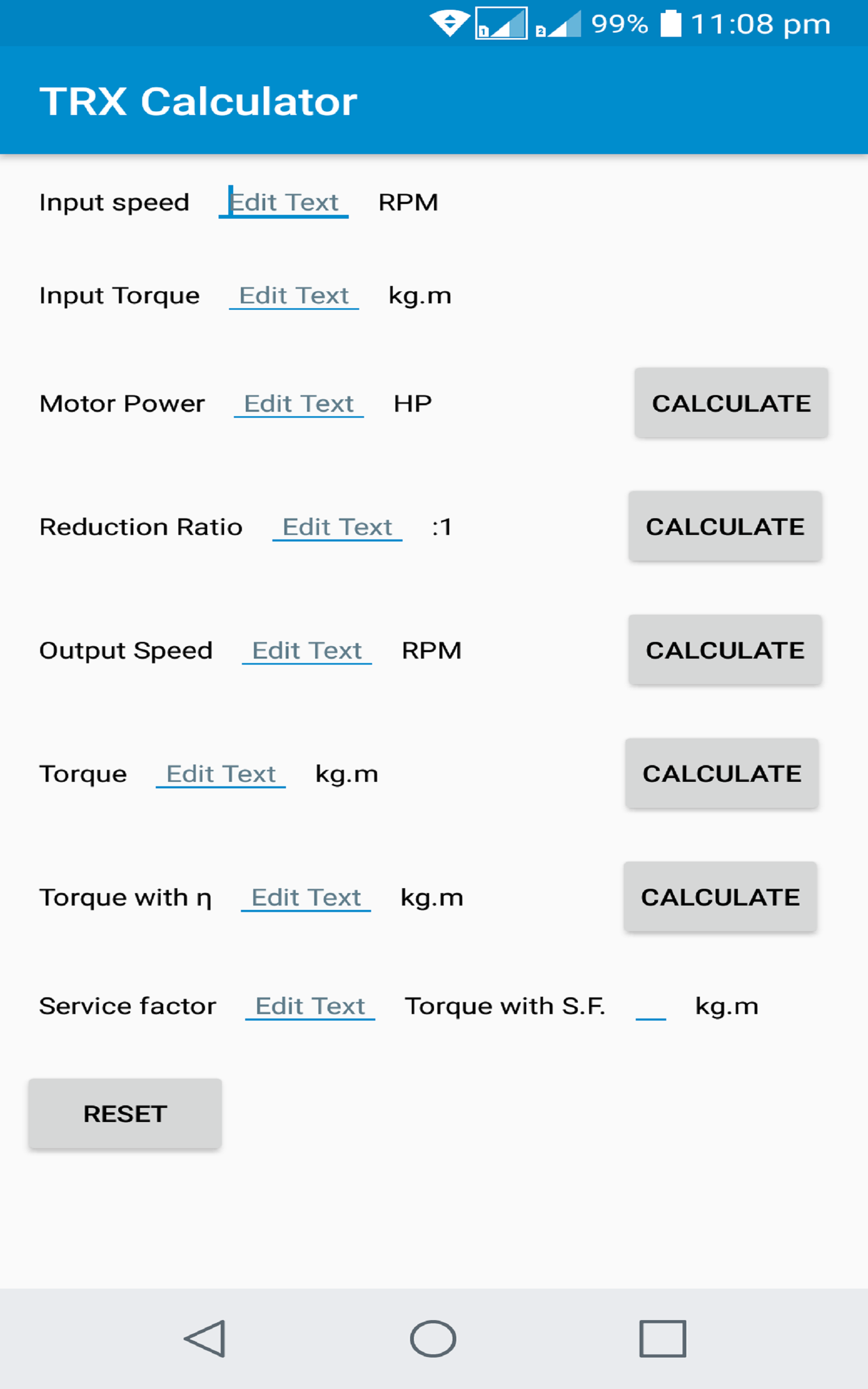 Torque Calculator - App on Amazon Appstore
